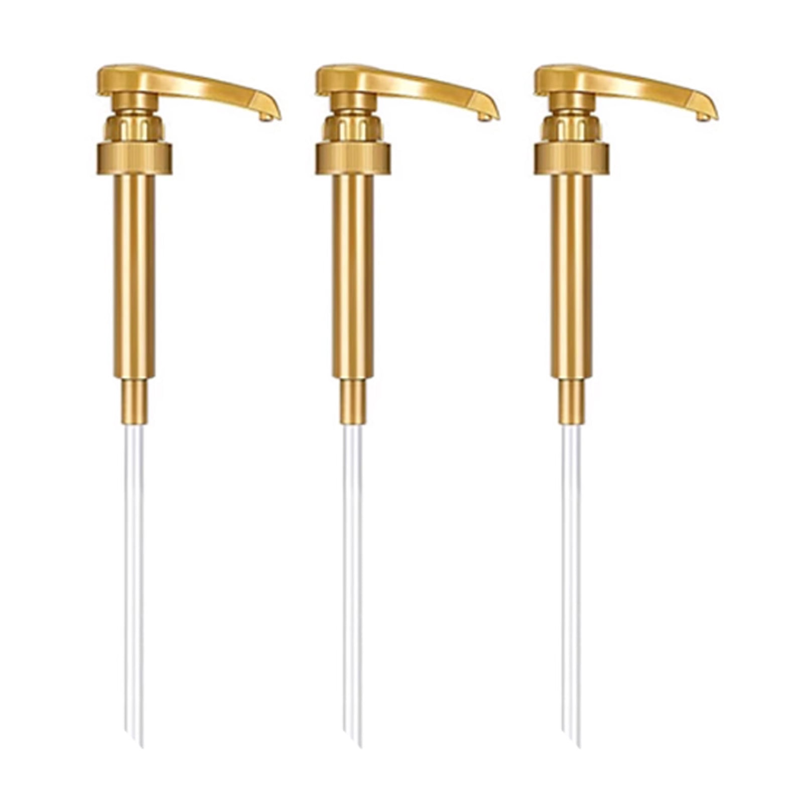 ACDANC 3Pcs Accurate Dosing Syrup Pump,Easy Hand-Press Coffee Syrup ...