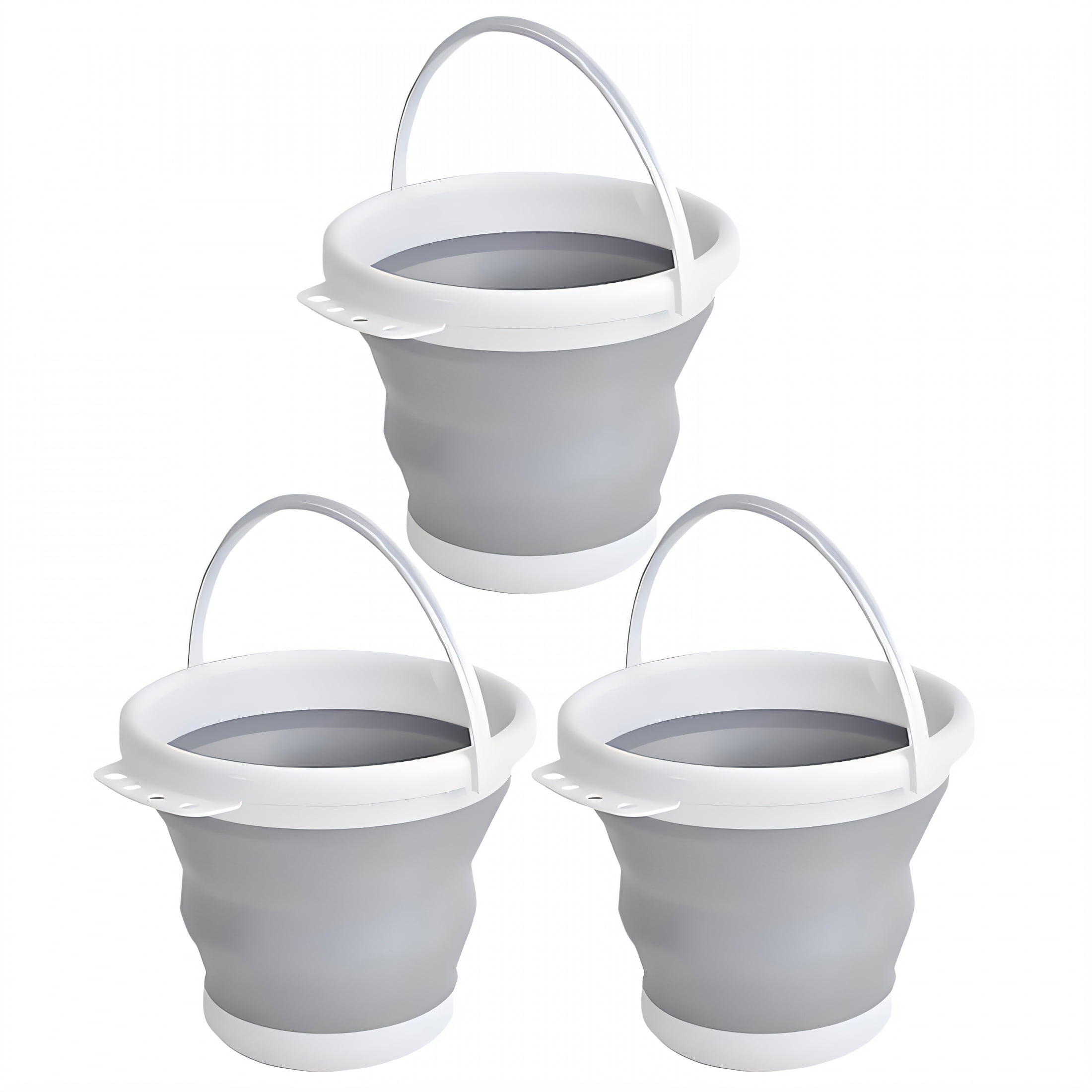ACDANC 3Pcs Collapsible Bucket,High-Frequency Use Mop Bucket,Quick ...