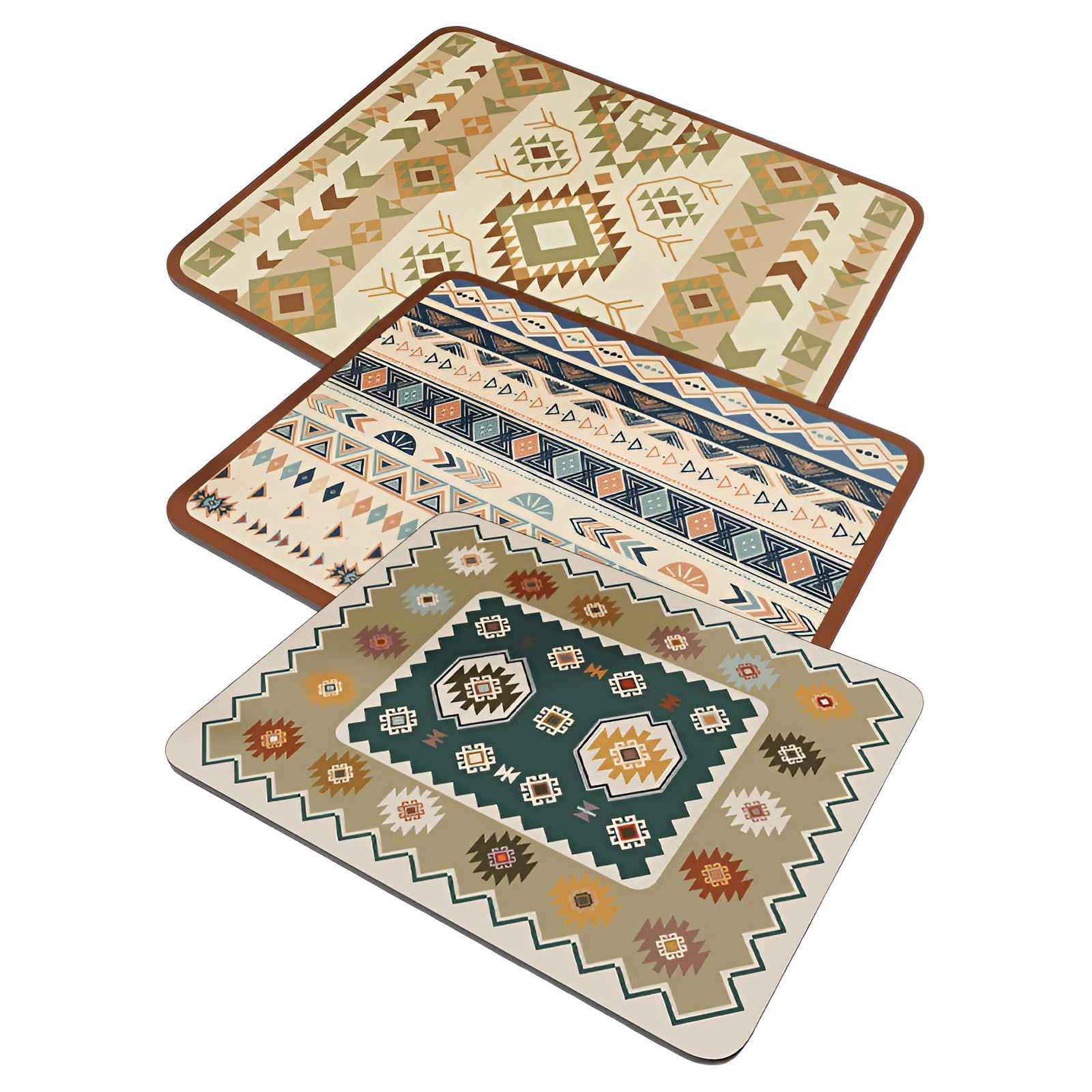 ACDANC 3Pcs Dish Drying Mat,Wipeable Drying Matt Kitchen Counter,Quick ...