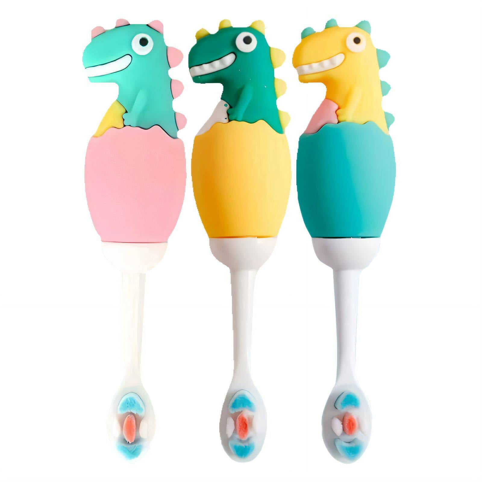 ACDANC 3Pcs Kid Toothbrush,Rounded Wire Diameter Nano Toothbrush ...