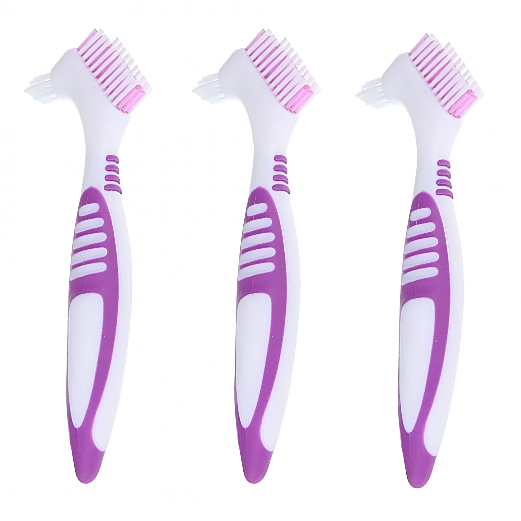 ACDANC 3Pcs/Set Denture Cleaning Brush Portable Cleaning Brush False ...
