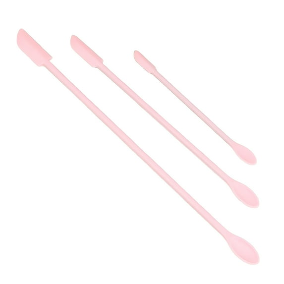 ACDANC 3Pcs Silicone Spatula Set Mini Jar Scraper Small Makeup Lotion ...
