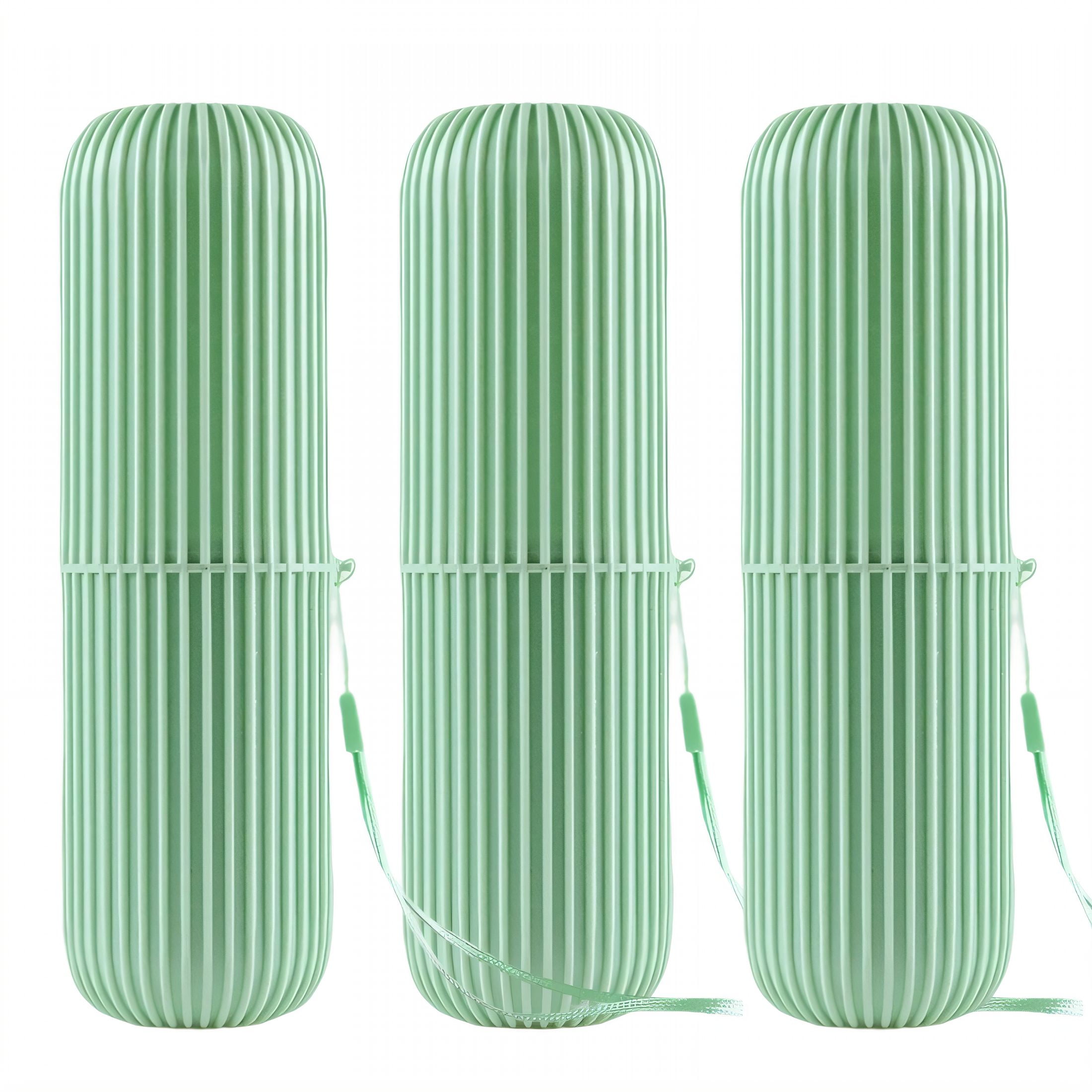 ACDANC 3Pcs Toothbrush Travel Case,Gear Design Toothbrush Holders ...