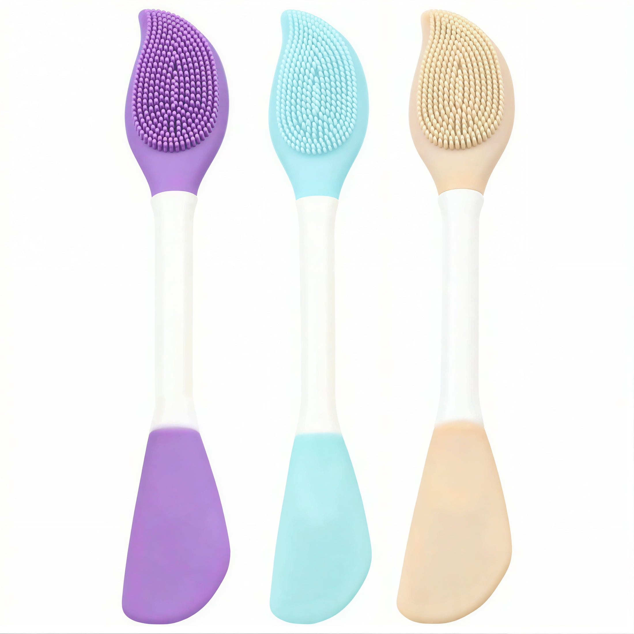 ACDANC 3pcs Face Scrubber, Featuring a 2-in-1 Design Face Washing ...
