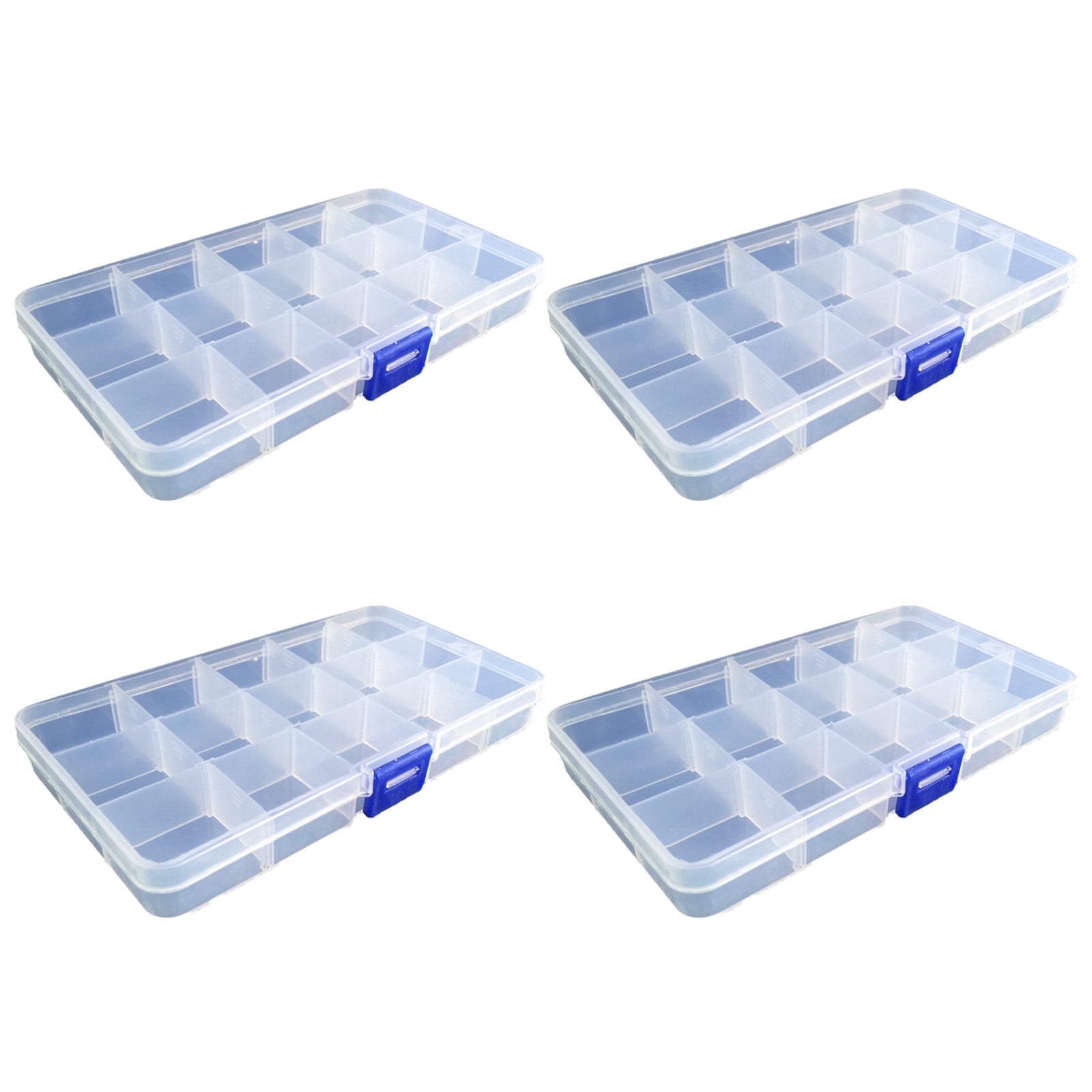 ACDANC 4 Pcs Bead Organizer,Small Jewelry and Craft Storage Box for ...