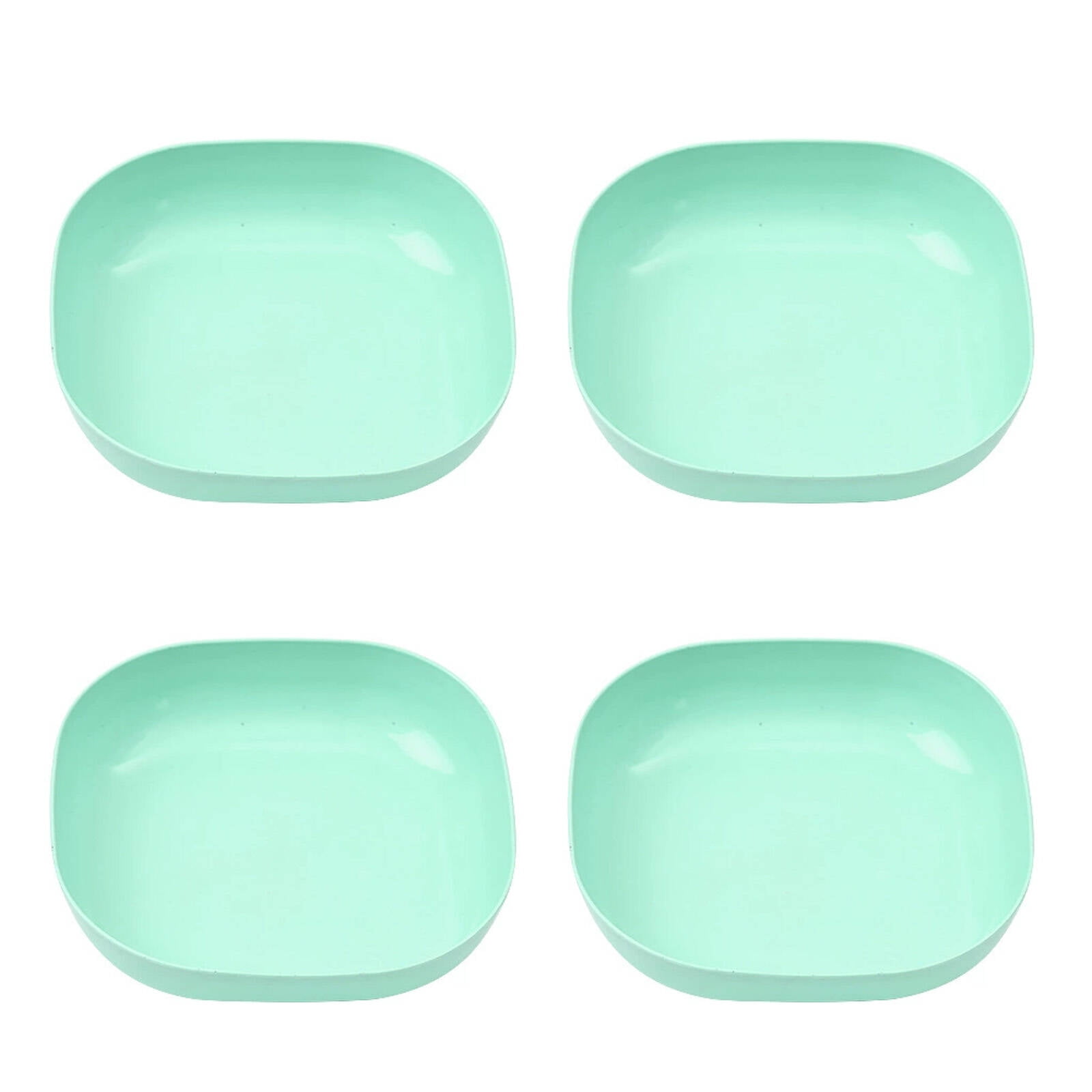ACDANC 4 Pcs Dinnerware Sets,Microwave Safe Dish Set,Heat Resistant ...