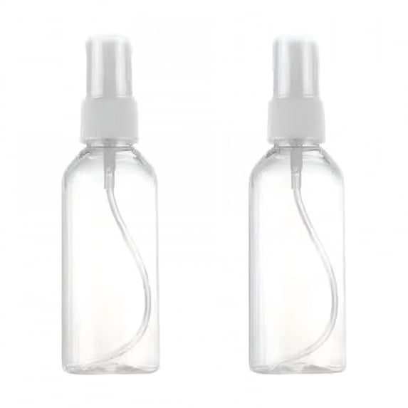 ACDANC 4Oz Clear Plastic Refillable Pet Spray Bottles with White Fine ...