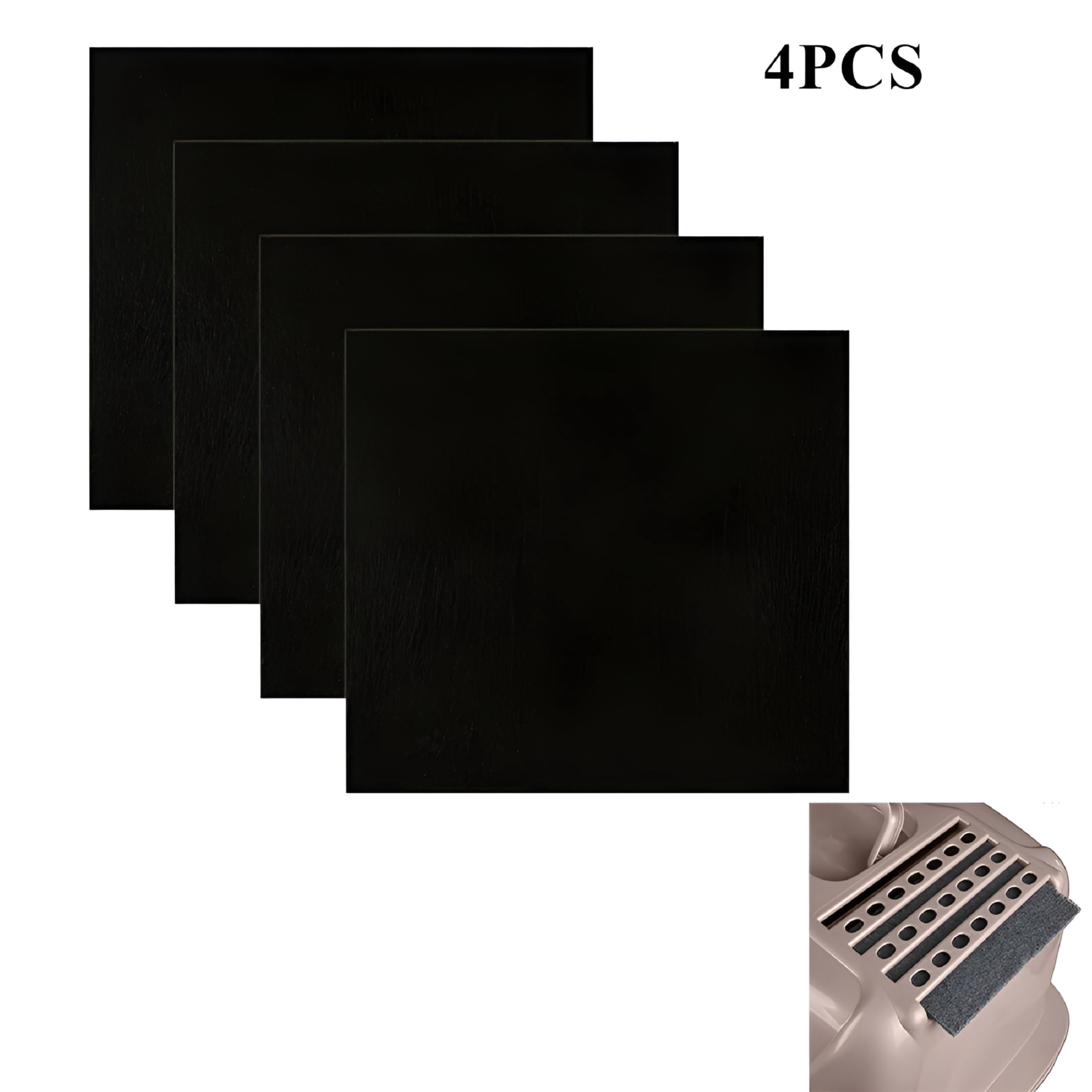 ACDANC 4PCS Cat Litter Box Replacement Filter Carbon Cat Litter Odor ...