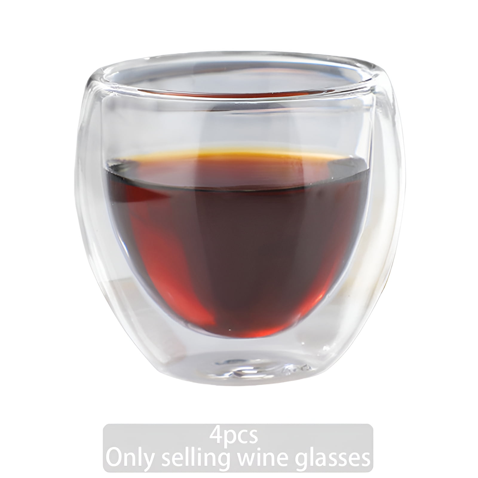 ACDANC 4Pcs Espresso Cups,Comfortable Grip Expresso Shots Cup,Rounded ...