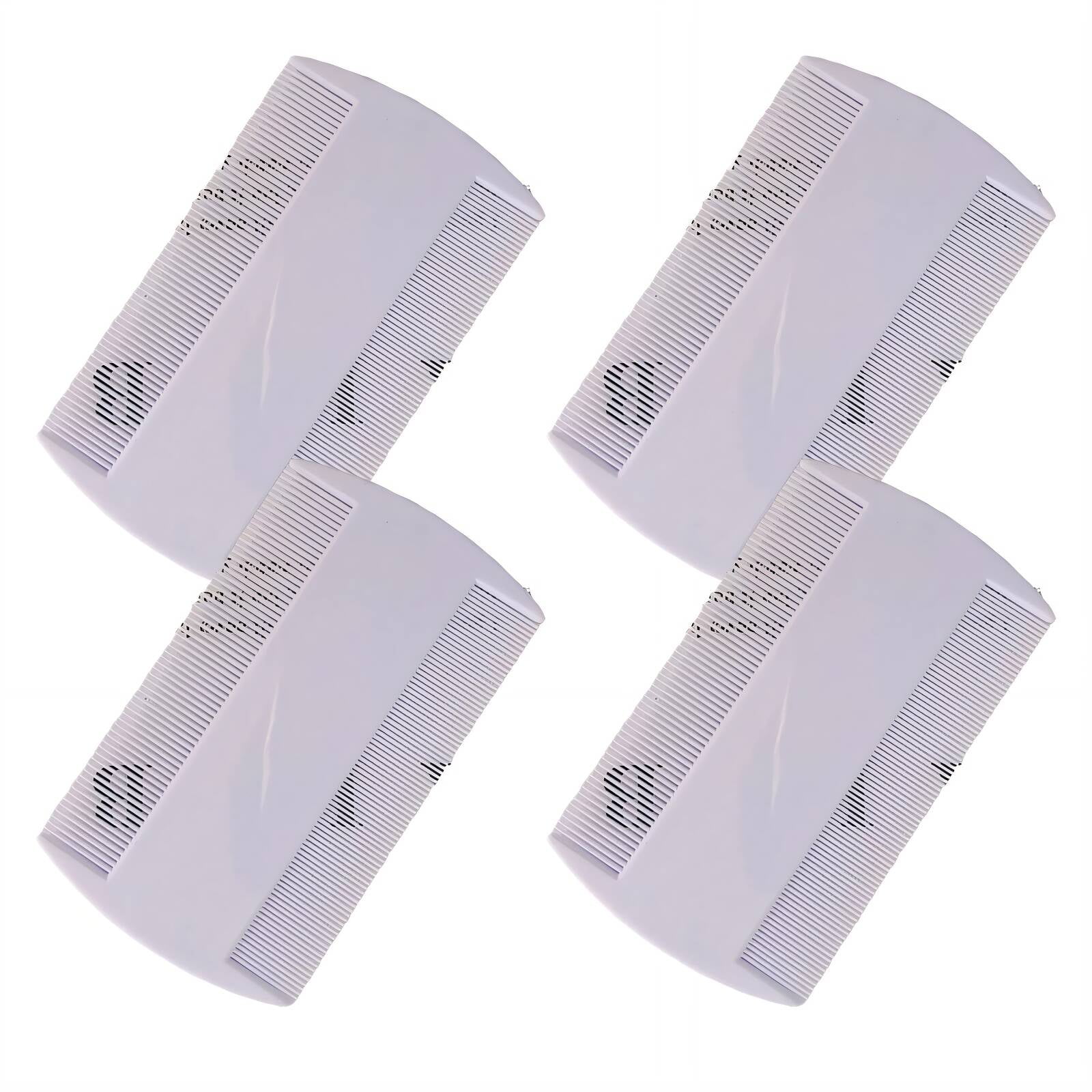ACDANC 4Pcs Flea Comb,Sparse Teeth And Clear Hair Dog Hair Brush,High ...