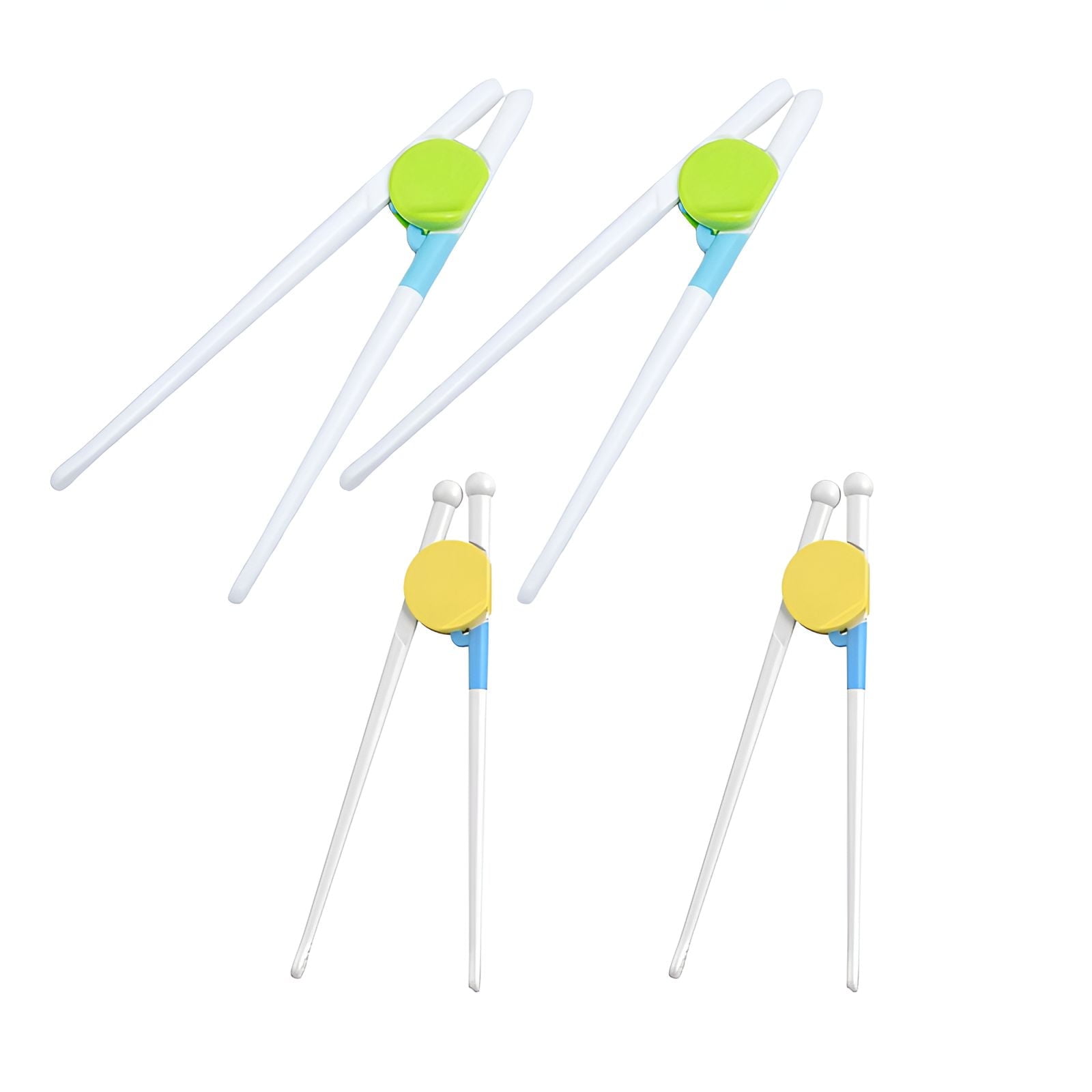 ACDANC 4Pcs Kids Chopsticks,Auto Rebound Kids Chopsticks,Eco-Friendly ...