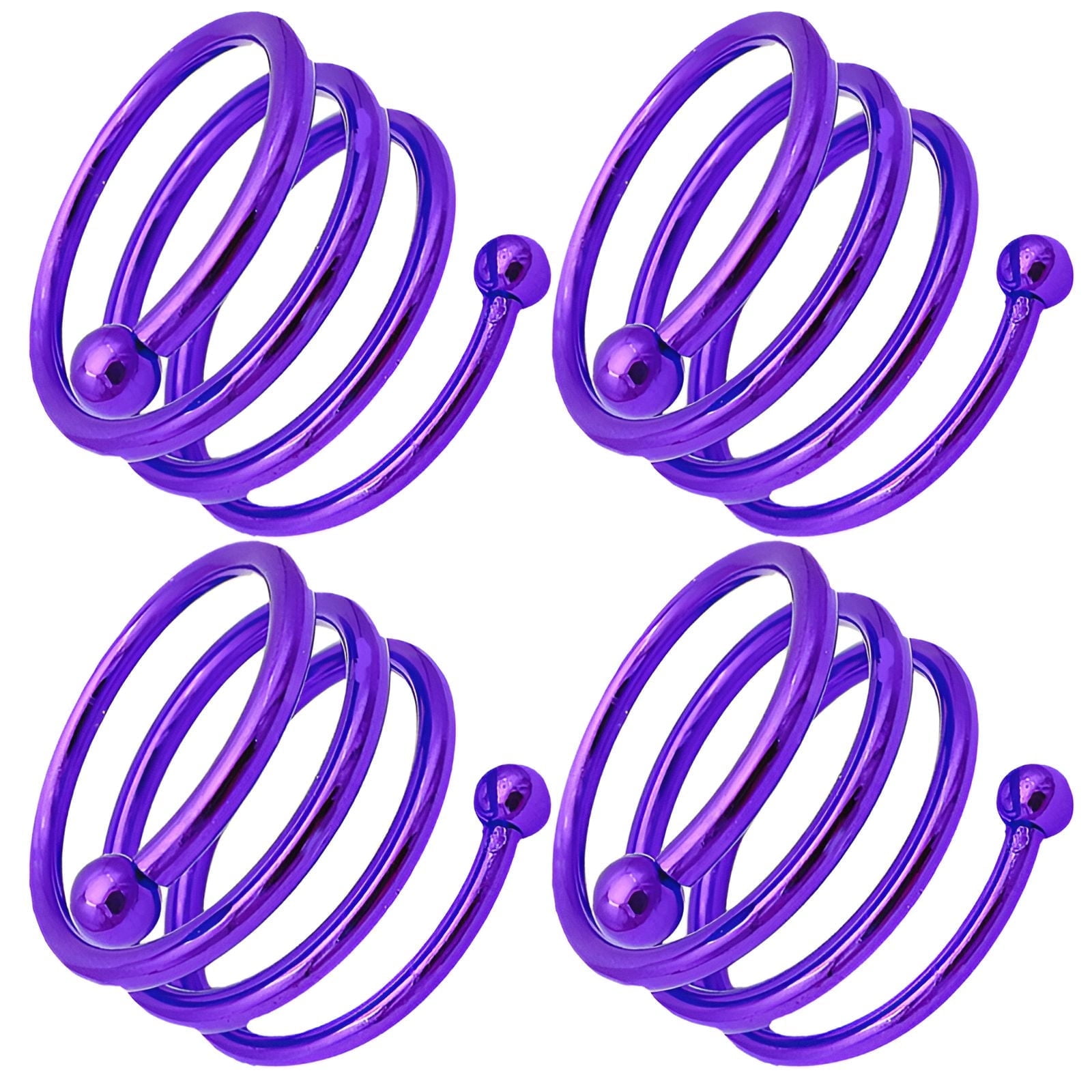 ACDANC 4Pcs Napkin Rings,Slip Resistance Serviette Rings,Versatile ...