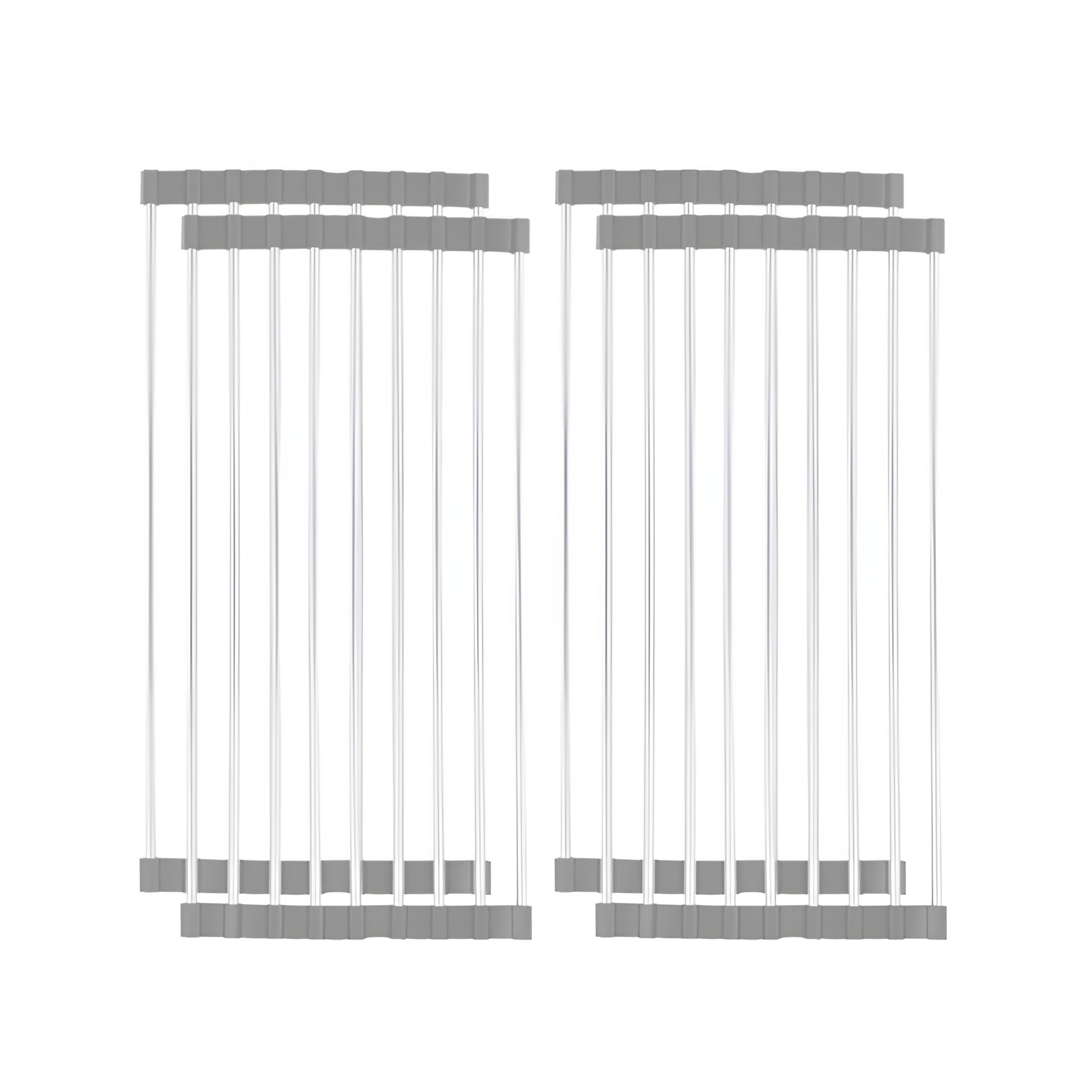 ACDANC 4Pcs Roll Up Dish Drying Rack,High Precision Design Over the ...