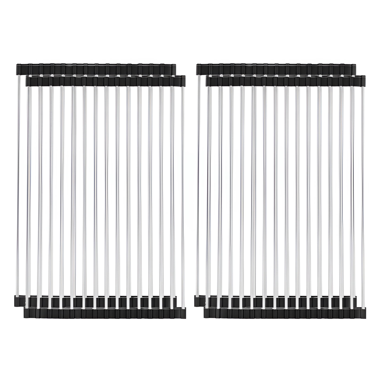 ACDANC 4Pcs Roll Up Dish Drying Rack,Precise Manufacturing Over the ...