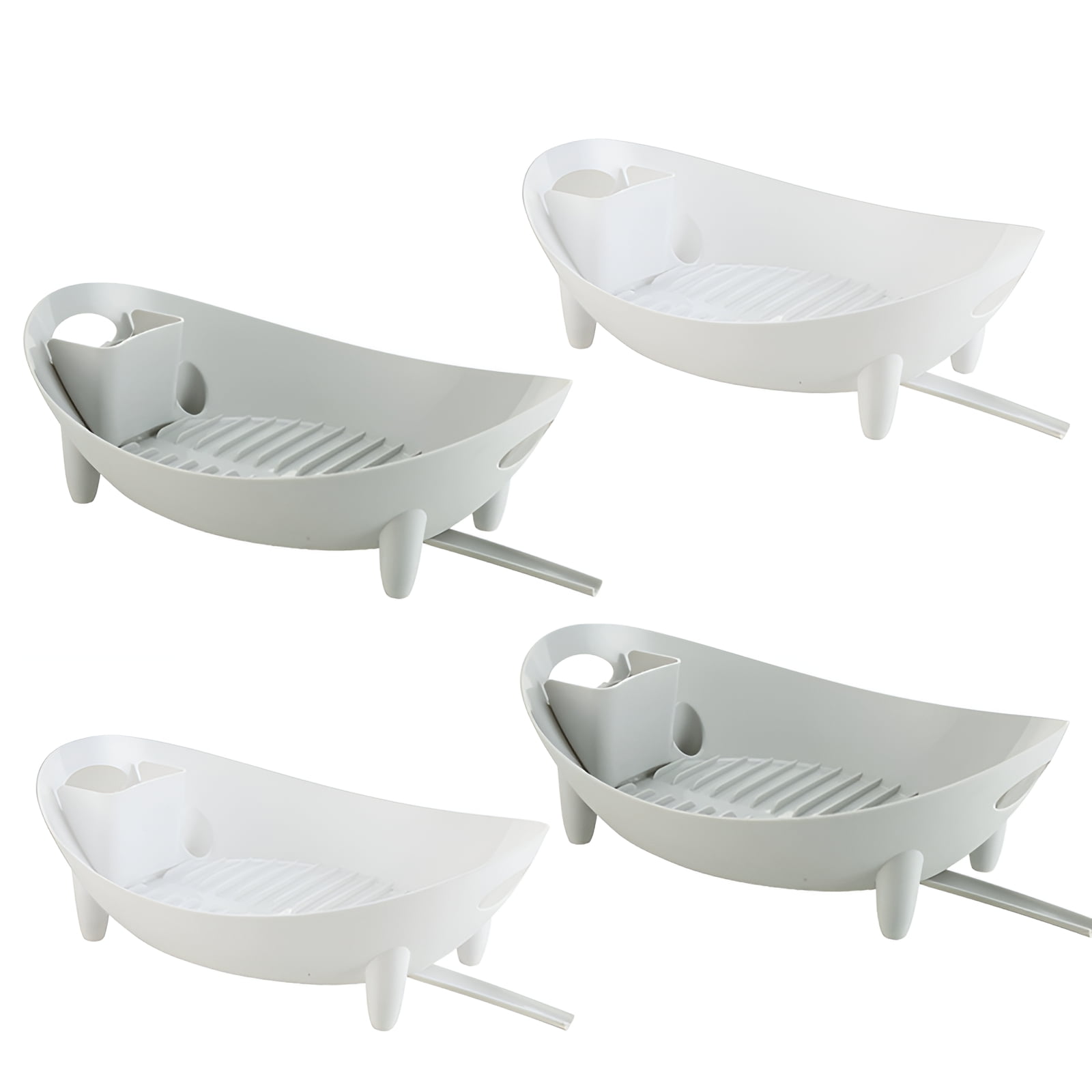 ACDANC 4Pcs Small Dish Drying Rack,Efficient Organization Dish Drainers ...