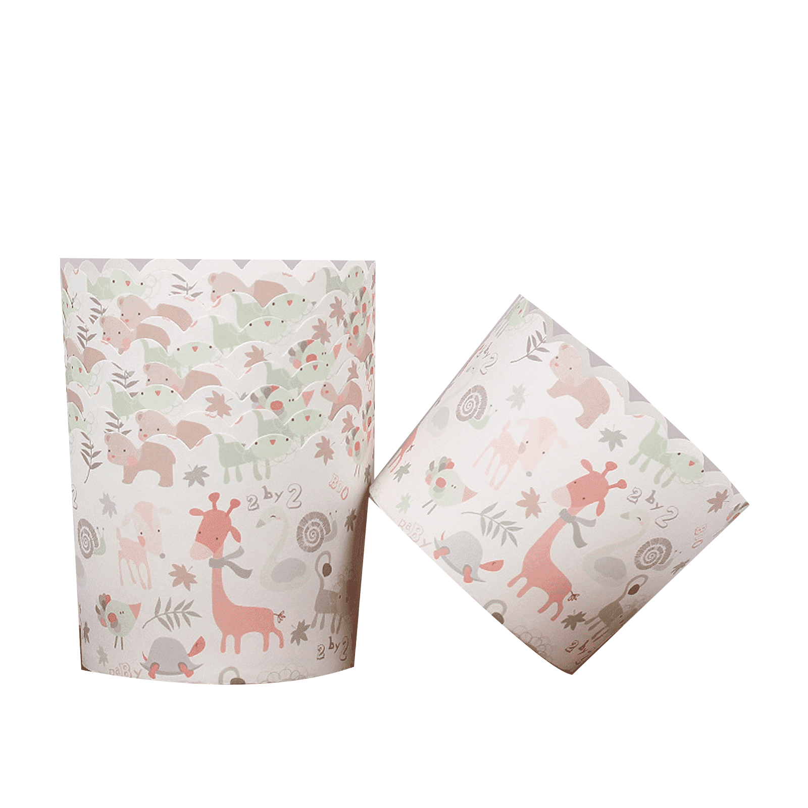 ACDANC 50Pcs Mini Muffin Liners,Thick Cup Base Cupcake Boxes,Creative Diy Microwave Safe Cupcake ...