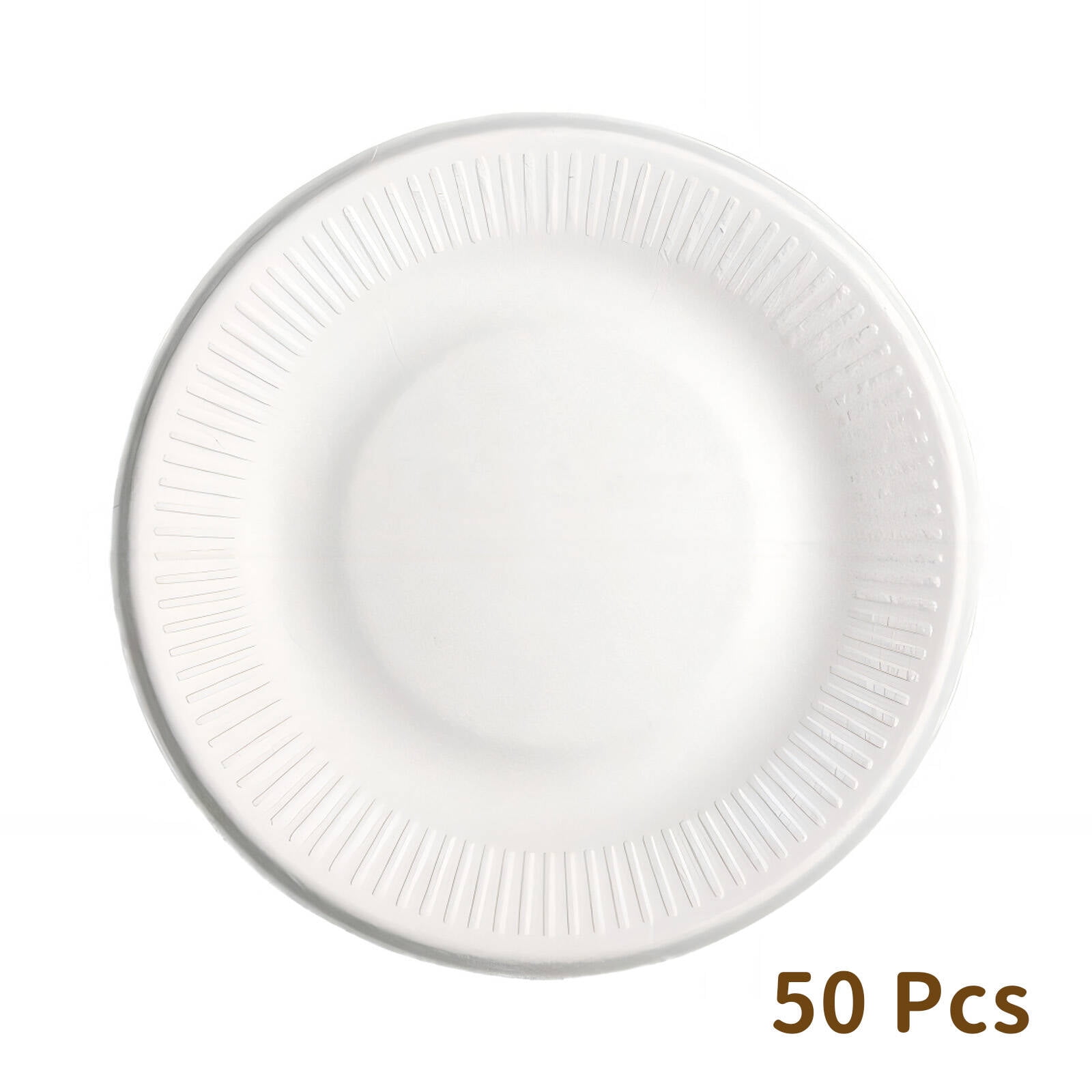 ACDANC 50Pcs Paper Plates Food-Grade Safe Dessert Plates ...