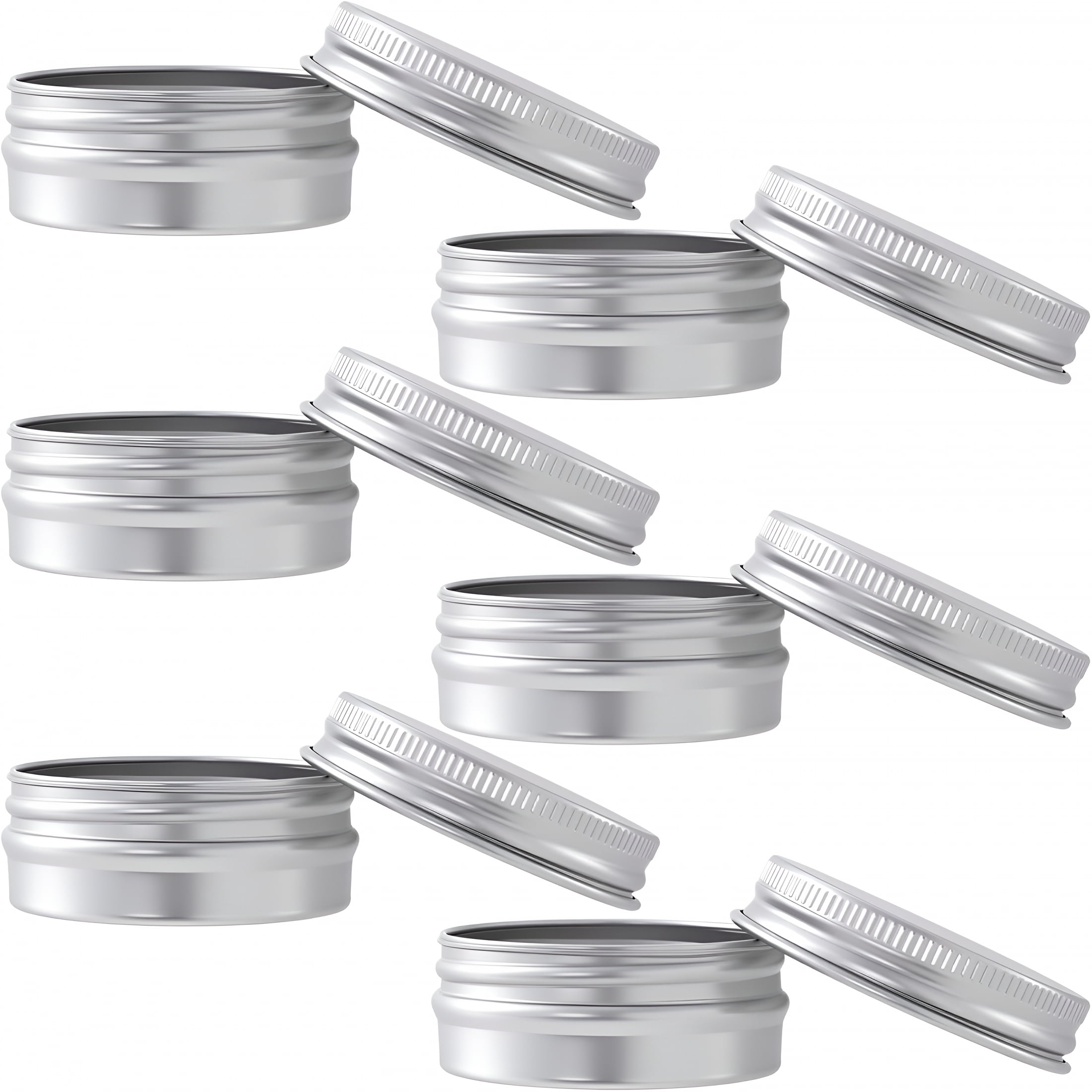 ACDANC 6 Pack 0.5 Ounce Small Tins with Lids,Tin Containers with Lids ...