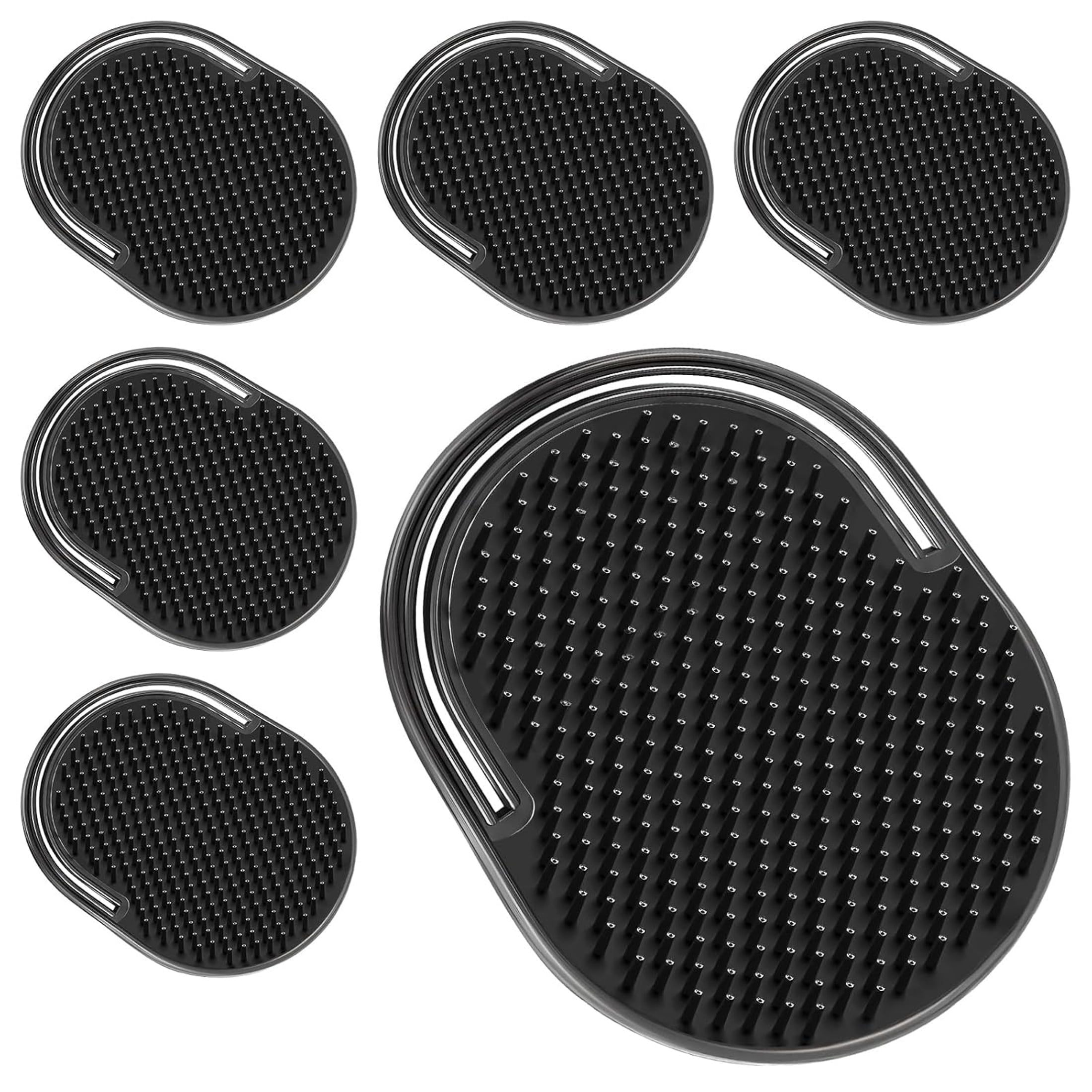 ACDANC 6 Pcs Palm Combs for Men,Massager Hair Brush Comb,Shower Comb ...