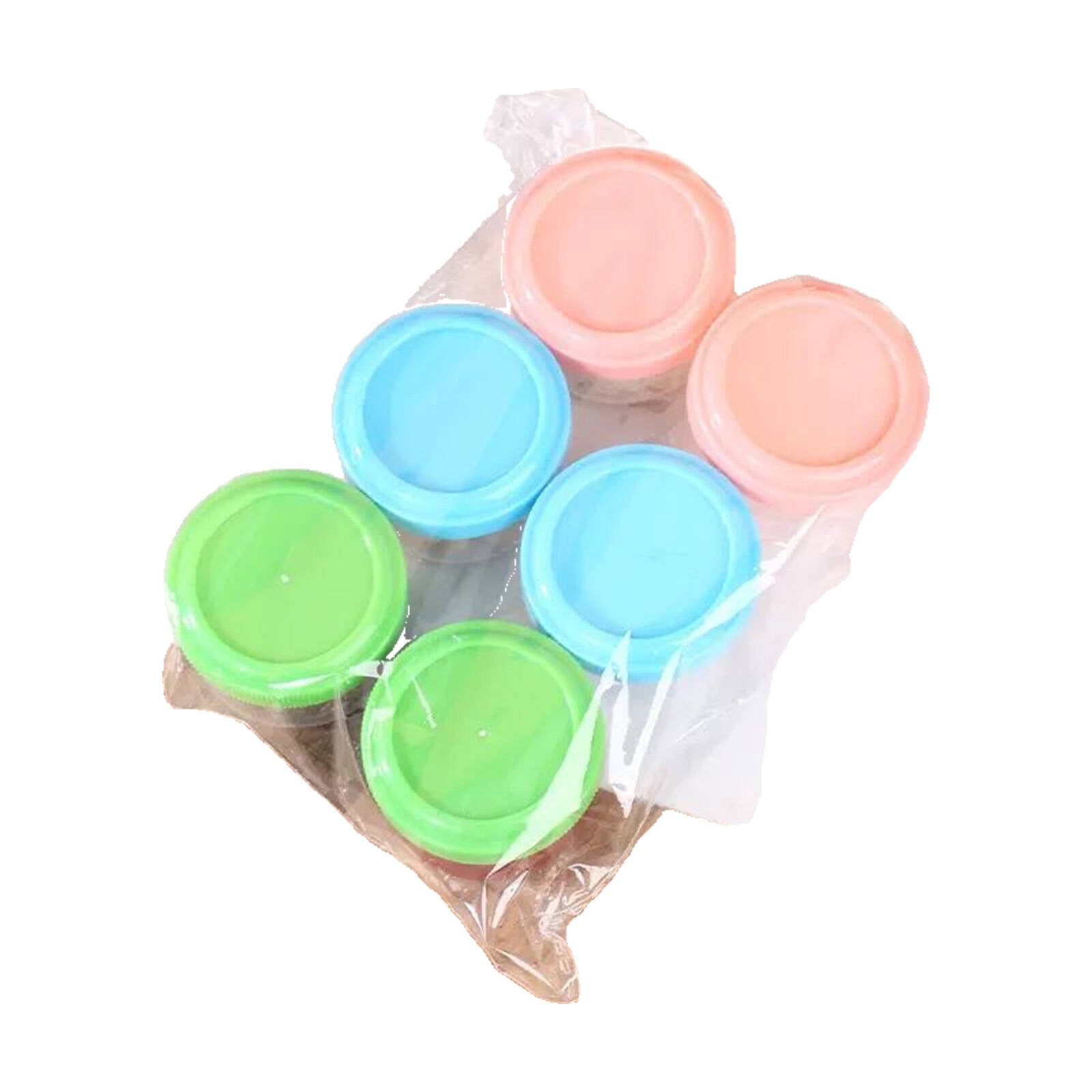 ACDANC 6 Pcs Salad Dressing Container,Transparent Dressing Containers ...