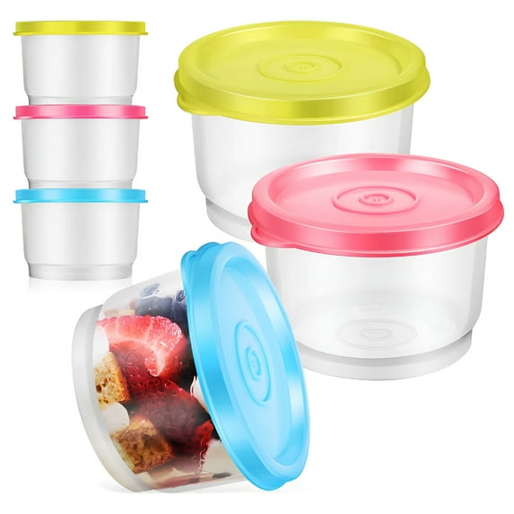 ACDANC 6 Pcs Small Crisper Box Fruit Containers Decor for Kitchen ...