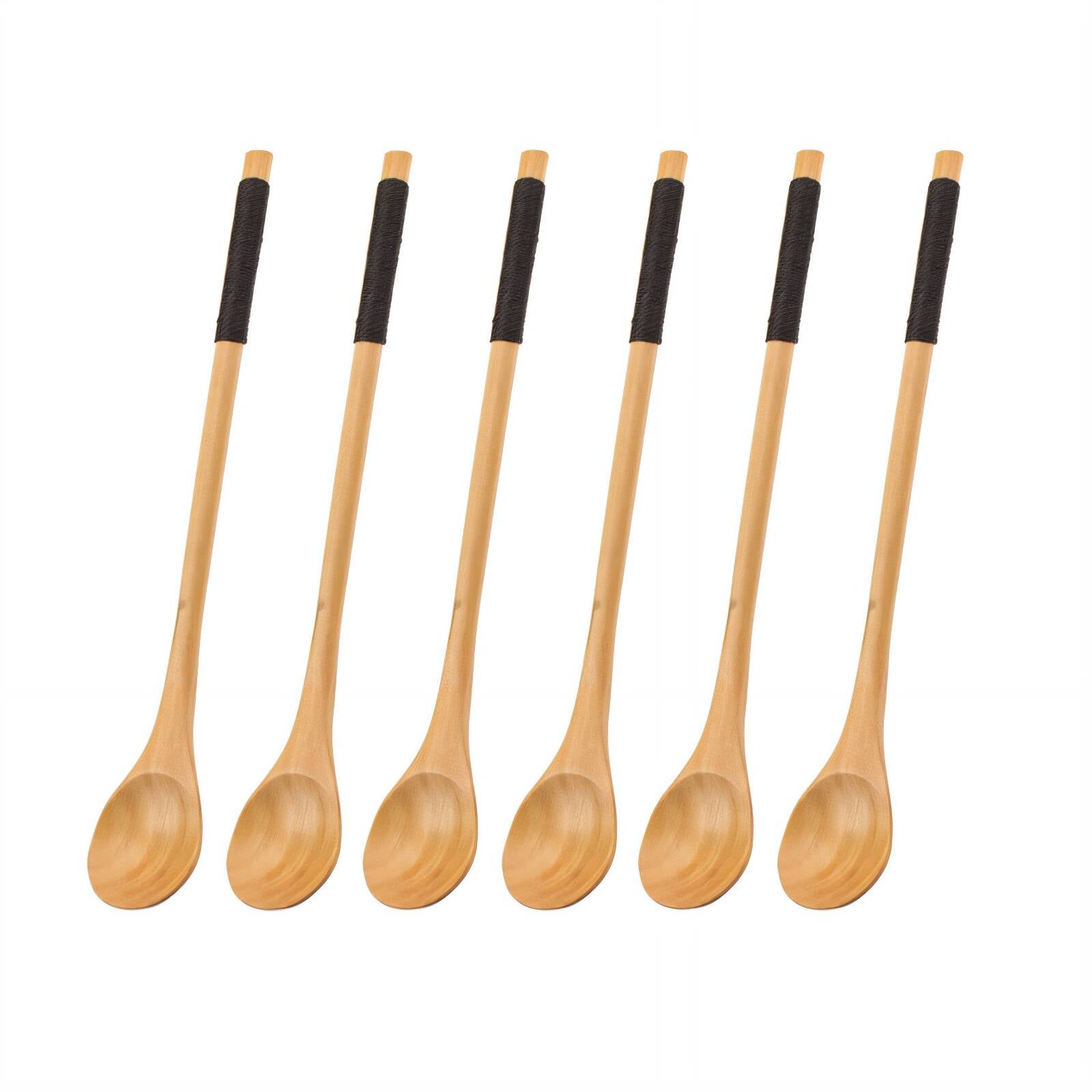 ACDANC 6 Pcs Spoons Minimalist Modern Design Cooking Spoon Non-Reactive ...