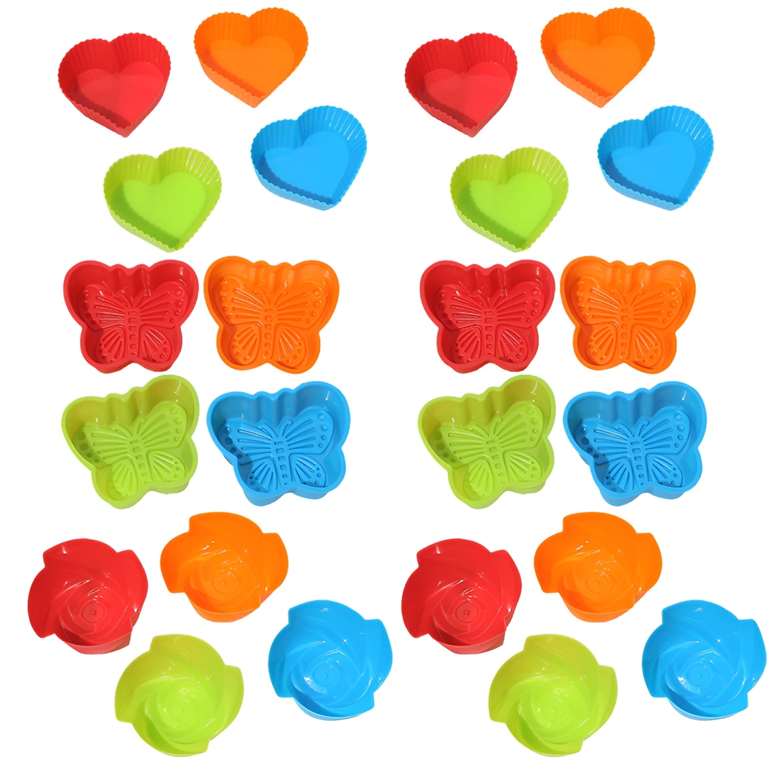 ACDANC 6Pcs Silicone Molds for Food,Ideal for Beginners Cake Pop Molds ...