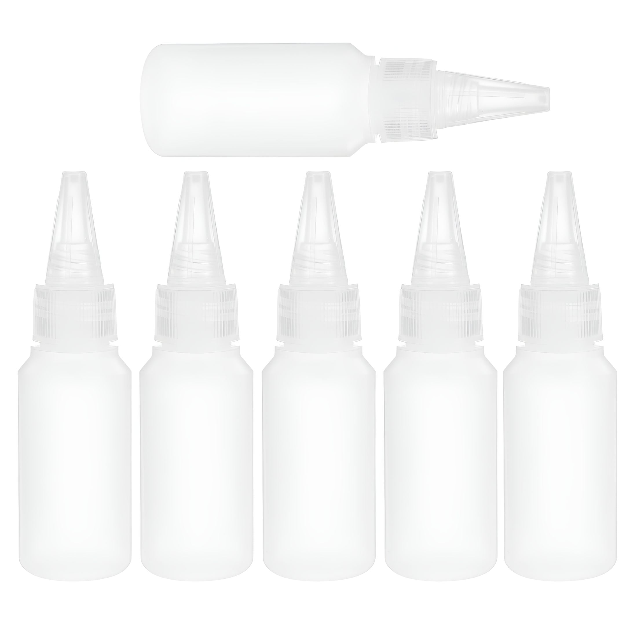 ACDANC 6pcs Plastic Squeeze Bottles Small Squeeze Bottles Applicator ...
