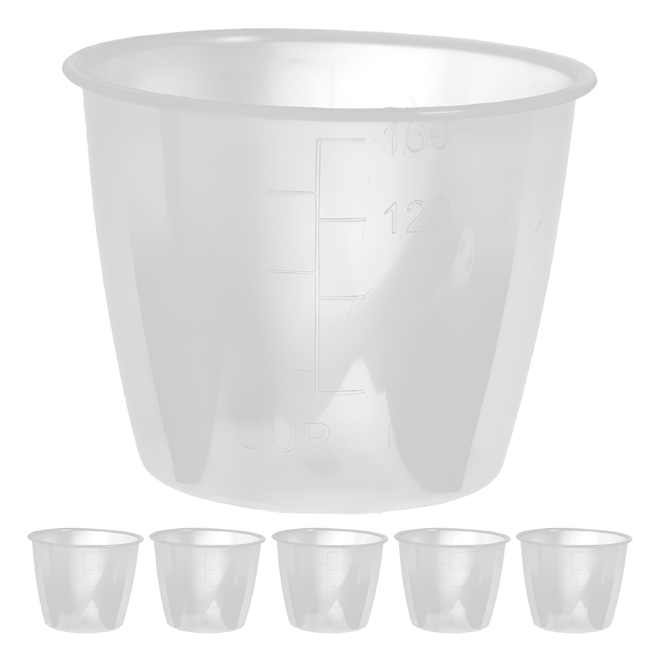 ACDANC 6pcs Rice Measuring Cup 160ml Rice Cooker Cup Transparent ...