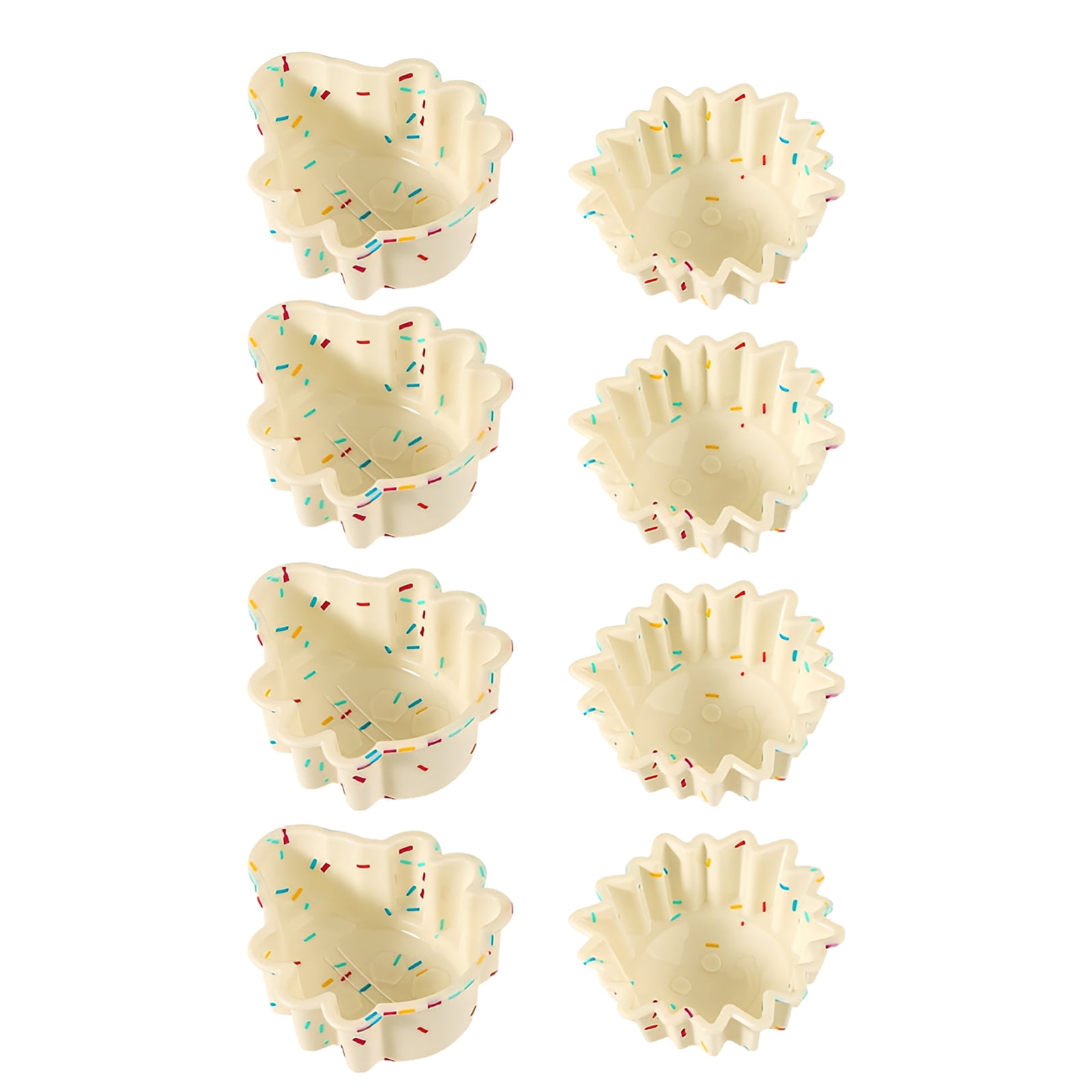 ACDANC 8Pcs Cake Pop Mold,Silicone Kitchen Mold,2.95*2.95*1.18" Moldes ...