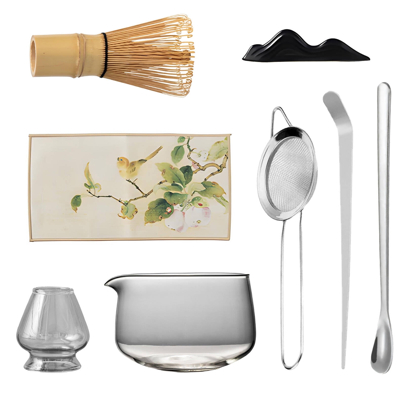 ACDANC 8Pcs Matcha Whisk Set,Bamboo Whisk Matcha Tea Set,Smooth Mixing ...