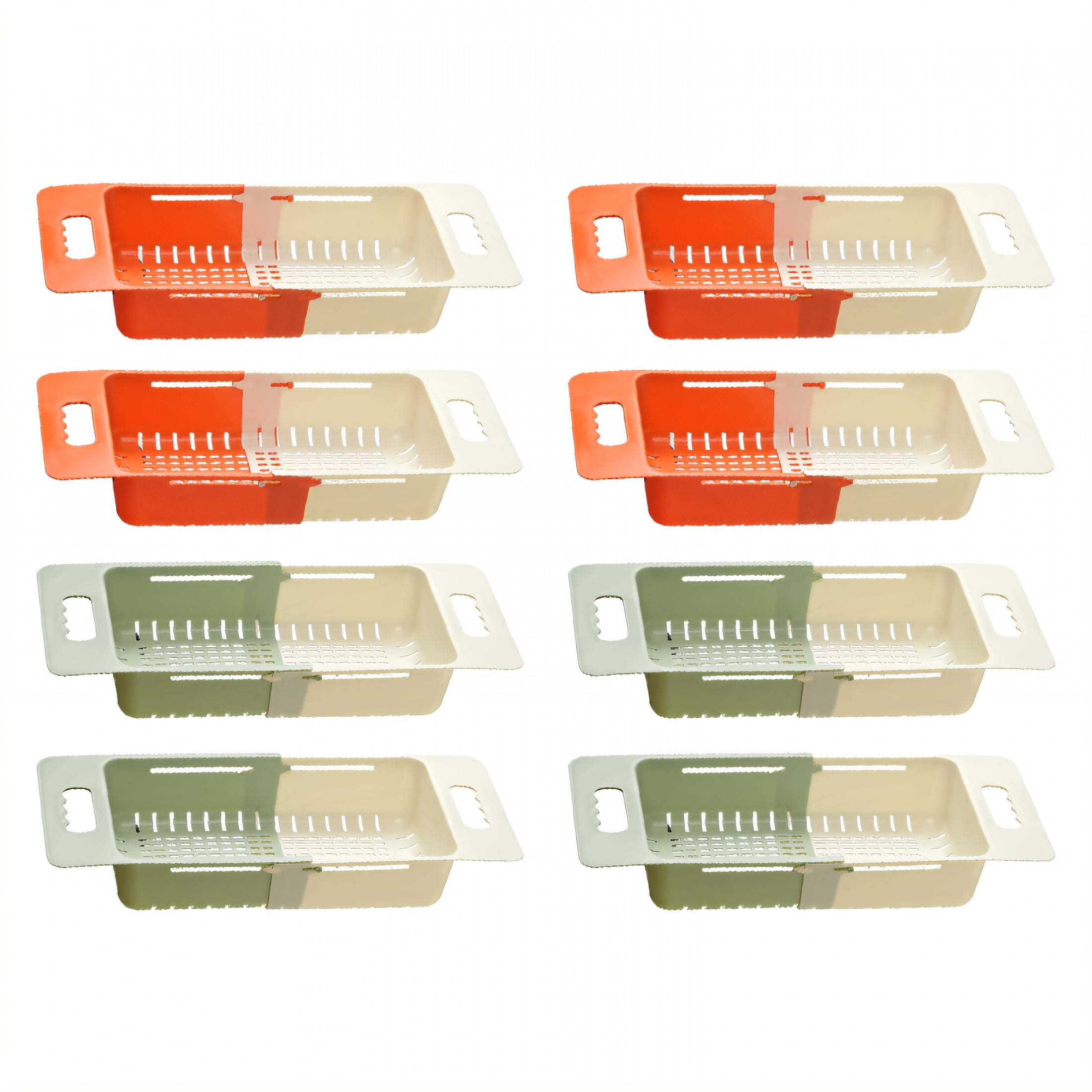 ACDANC 8Pcs Small Dish Drying Rack,Powerful Drainage Dish Drying Rack ...