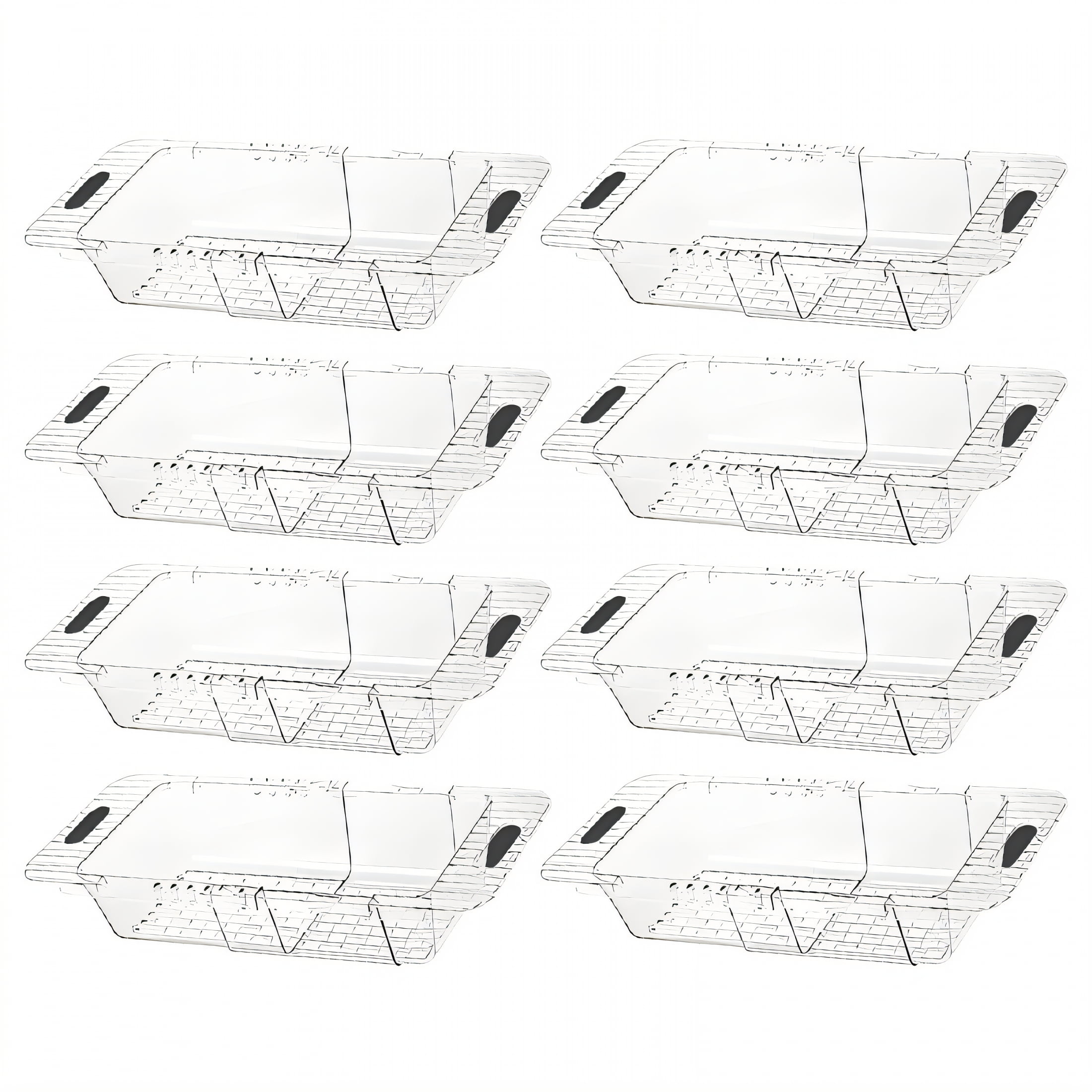 ACDANC 8Pcs Small Dish Drying Rack,Dish Racks,Dishrack for Kitchen ...