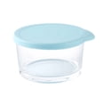 ACDANC 8oz Glass Food Storage Container with Lid - Leakproof ...