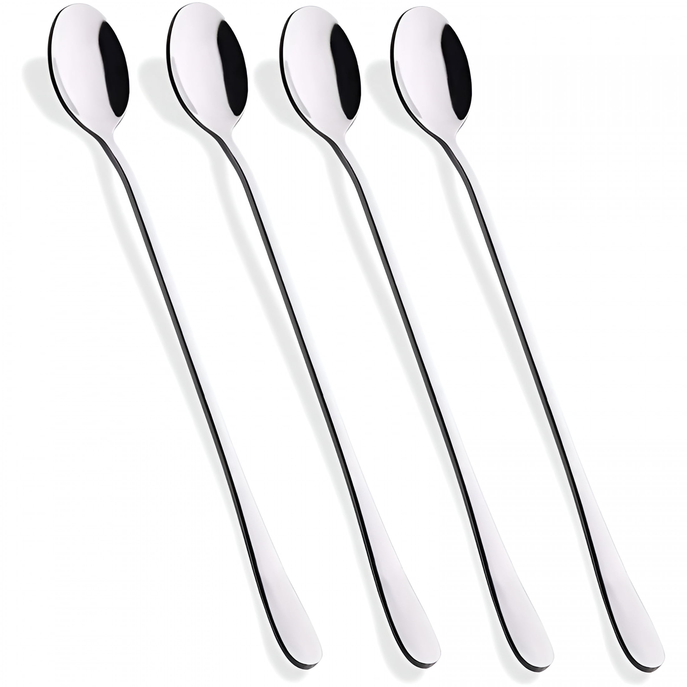 ACDANC 9-Inch Long Handle Iced Tea Spoon, Coffee Spoon, Ice Cream Spoon ...