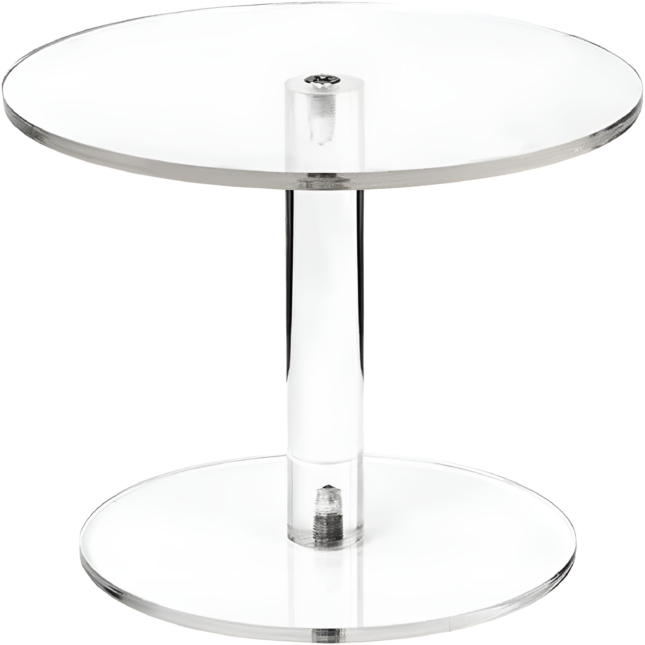 ACDANC Acrylic Cake Stand,Round Cake Stands for Dessert Table,Clear ...