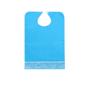 2 Adult Bib with a Full Vinyl Barrier Protection - Stain Fighter ...