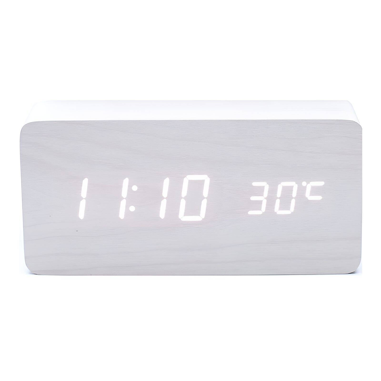 ACDANC Alarm Clock,Silent Design Digital Clock,Practical Clock Bedside ...