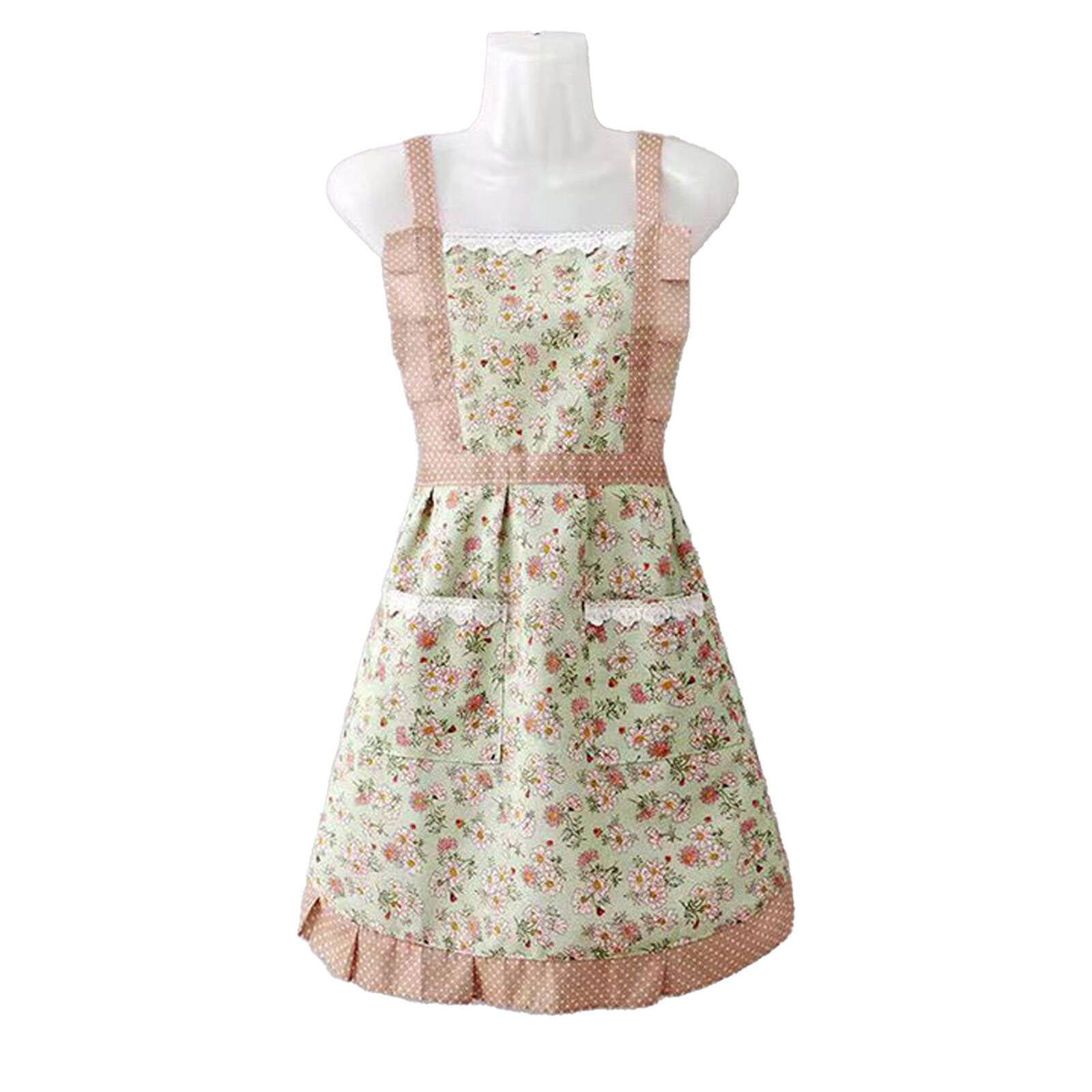 ACDANC Apron,Double-Layered Fabric Aprons for Cooking,Stylish ...