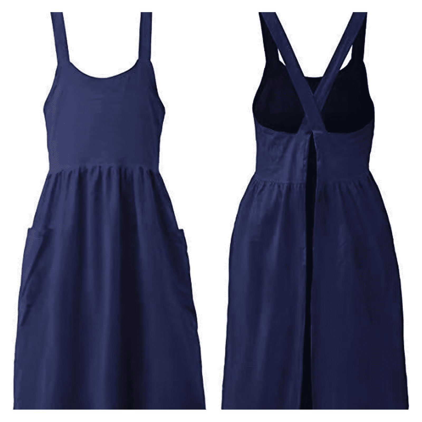 ACDANC Aprons for Women with Pockets,Protection Apron Waitress Apron ...