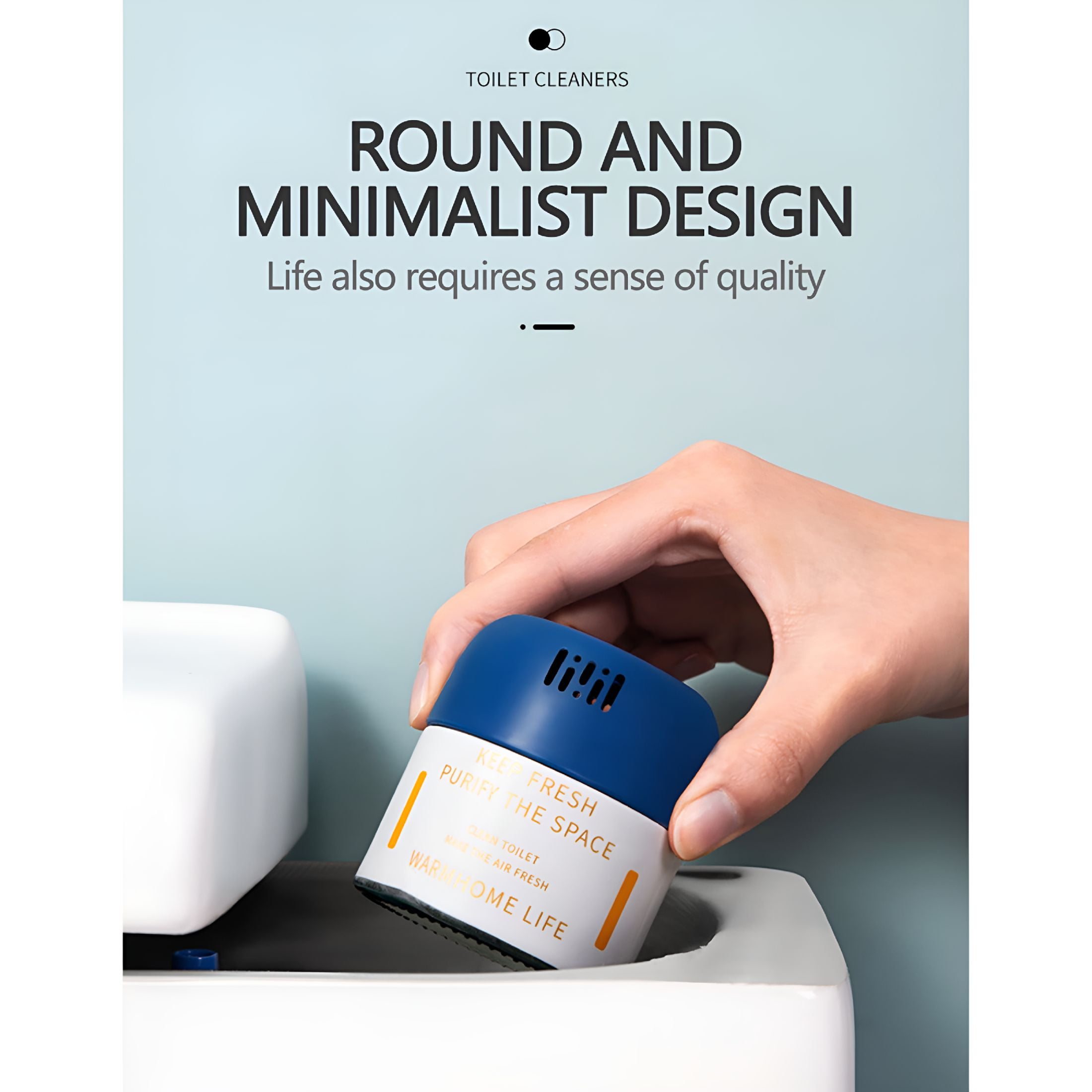 ACDANC Automatic Toilet Bowl Cleaner,Long-Lasting Toilet Bowl Cleaner ...