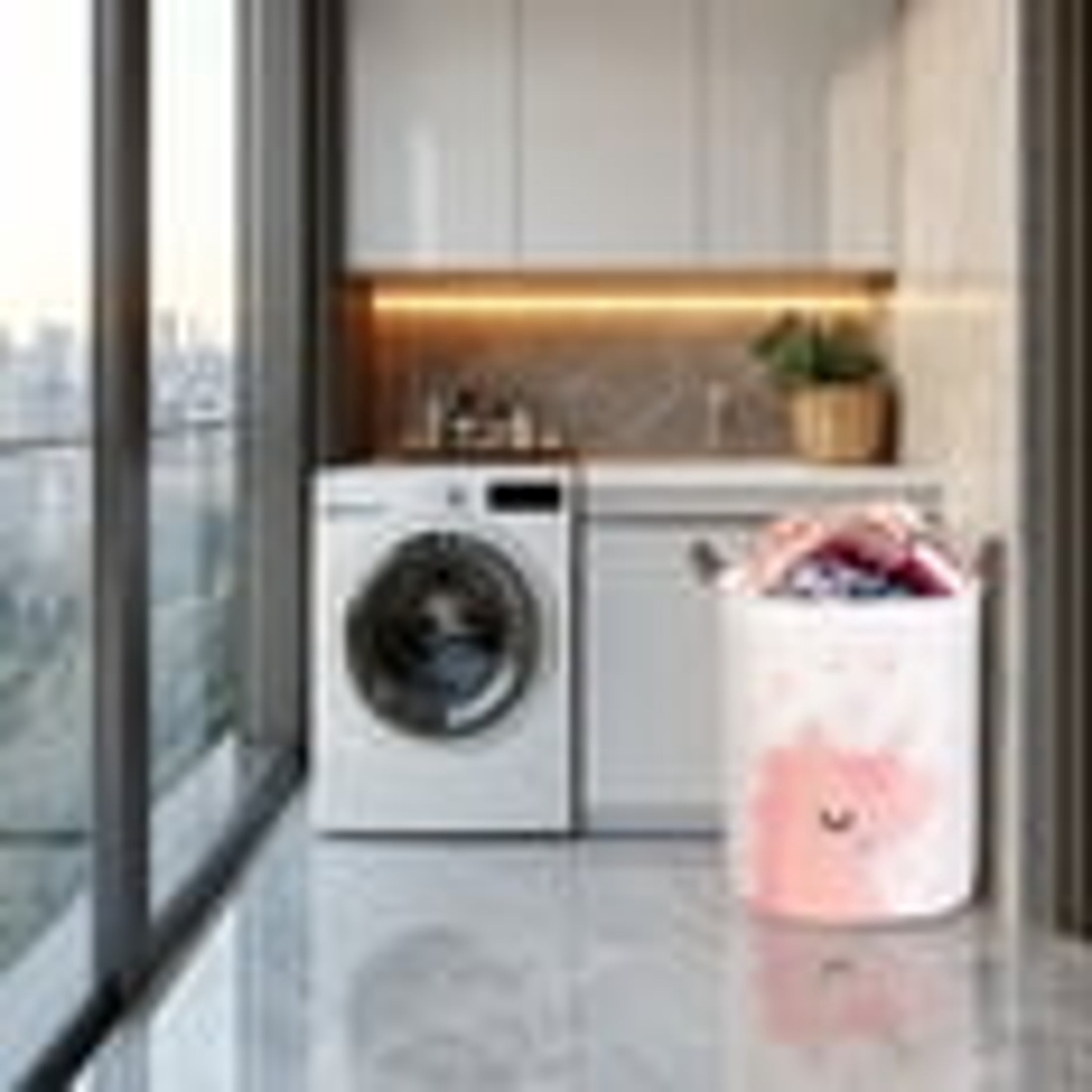 ACDANC Baby Laundry Basket for Girls Boys,Cute Kids Laundry Hampers ...