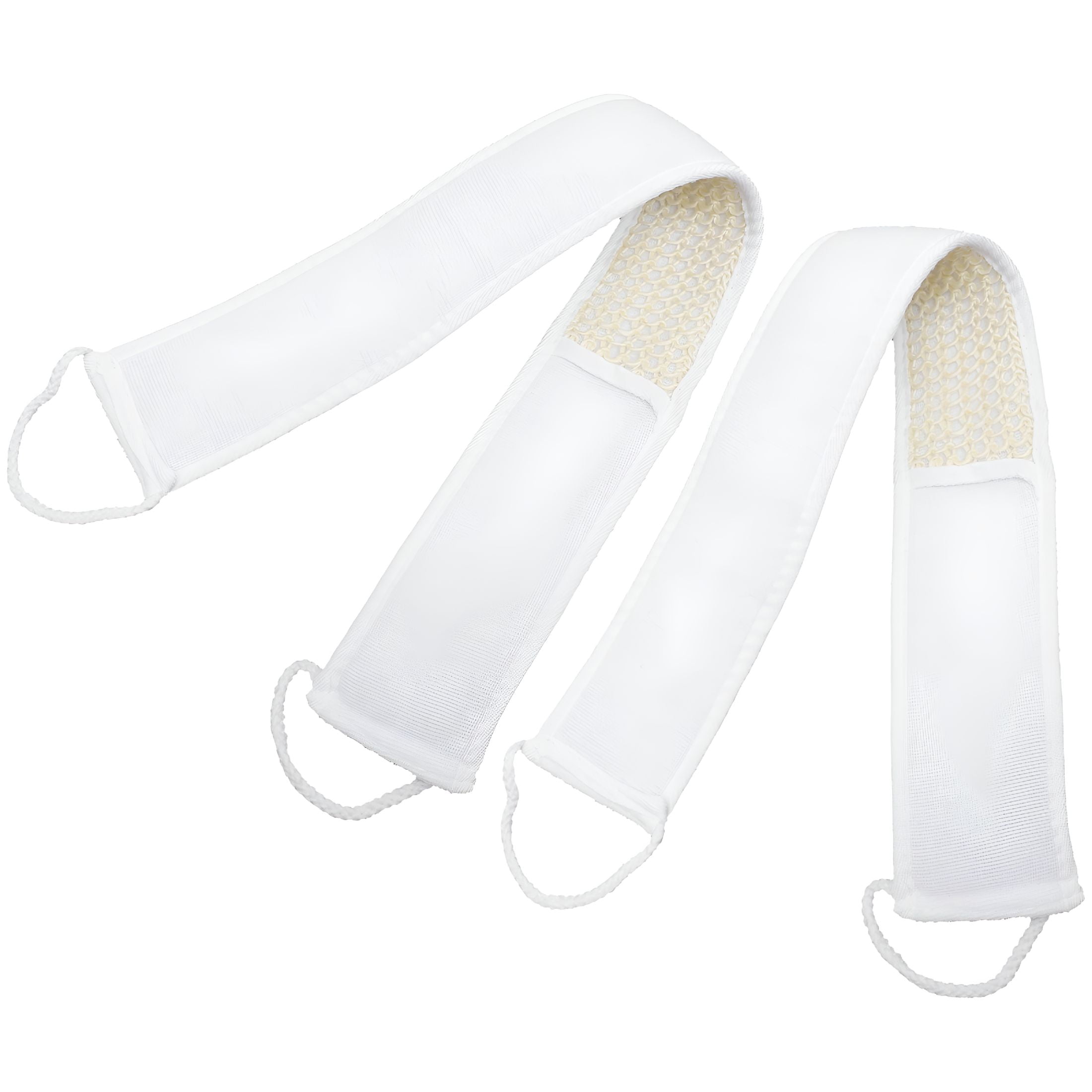 ACDANC Back Scrubber with Handles Bath Scrubber Fabric Massaging Body ...