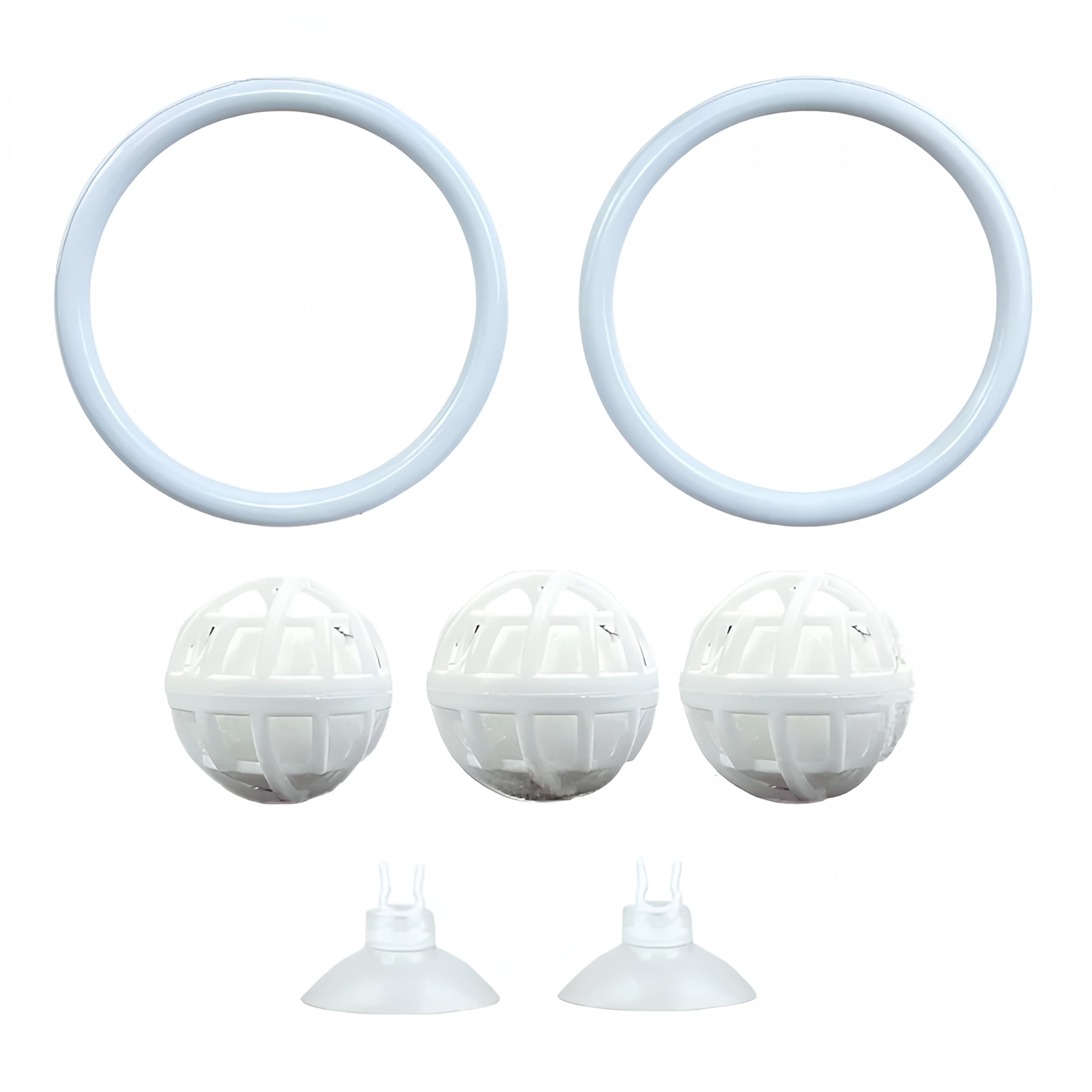 ACDANC Betta Fish Toy Rings and Nitrobacteria Toy Set for Saltwater ...