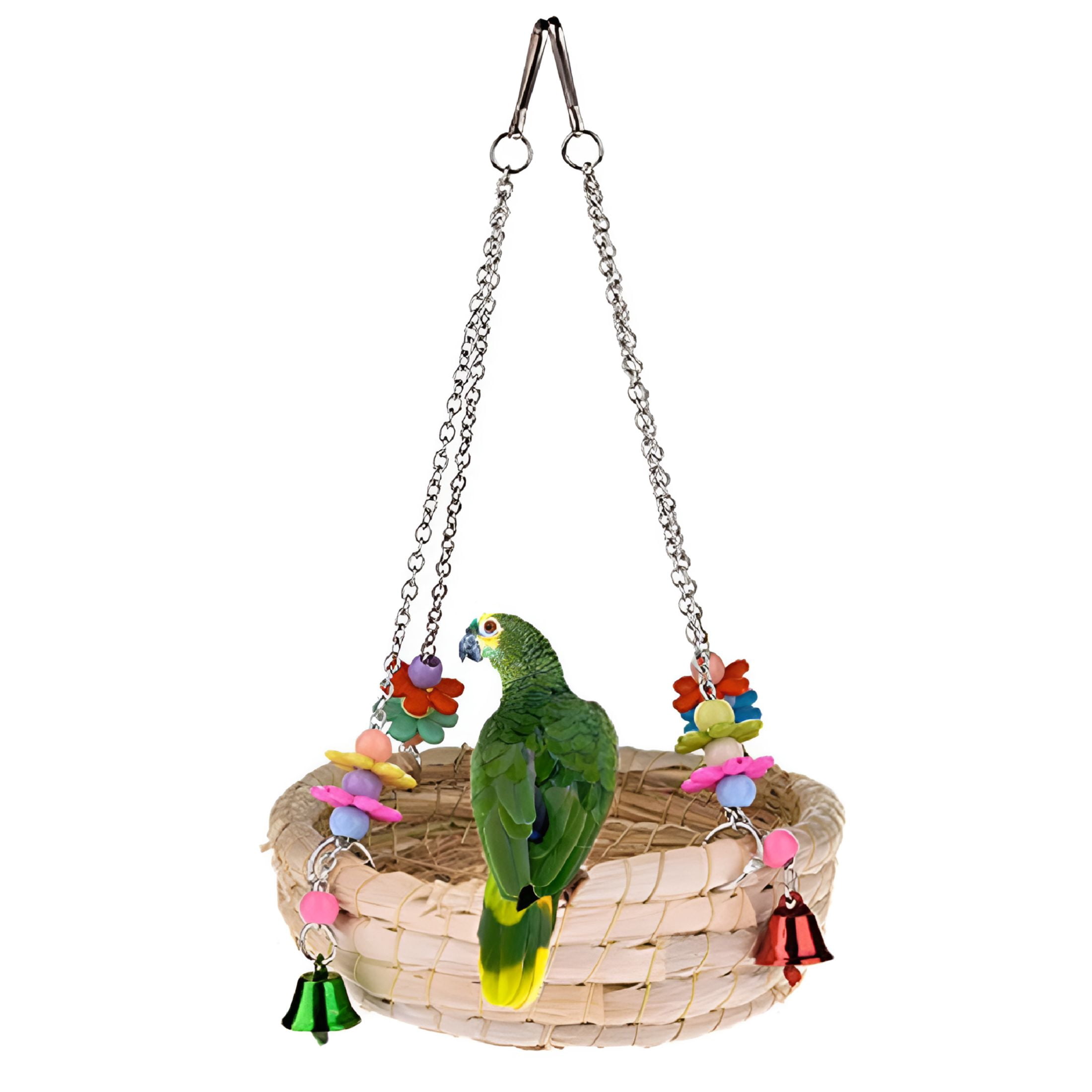 ACDANC Bird Bed for Cage, Hanging Bird Hammock Swing Parakeet Bed Nest ...