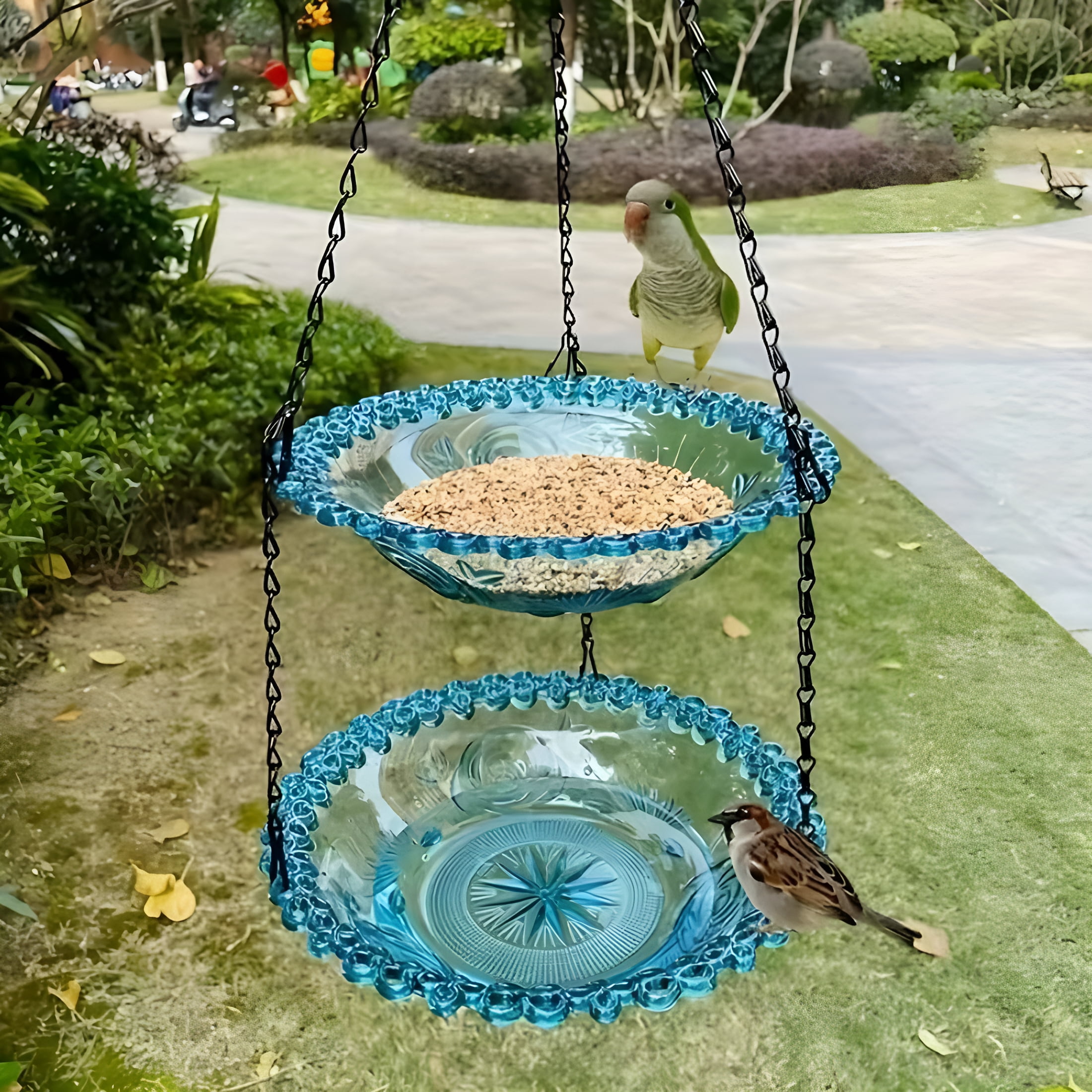 ACDANC Birdfeeders Outside Hanging,Wild Bird Feeders,Outdoor Hanging ...