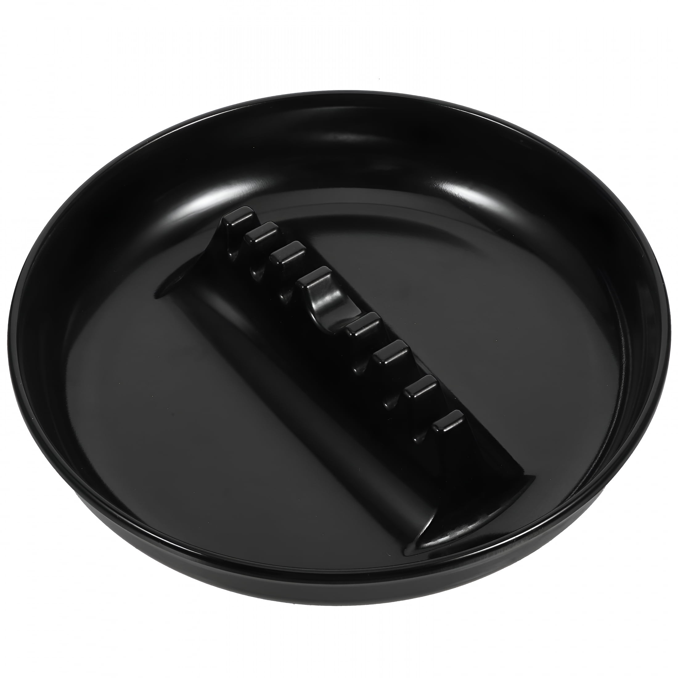 ACDANC Black Plastic Ashtray for Home Use Indoor Outdoor Sturdy Design ...