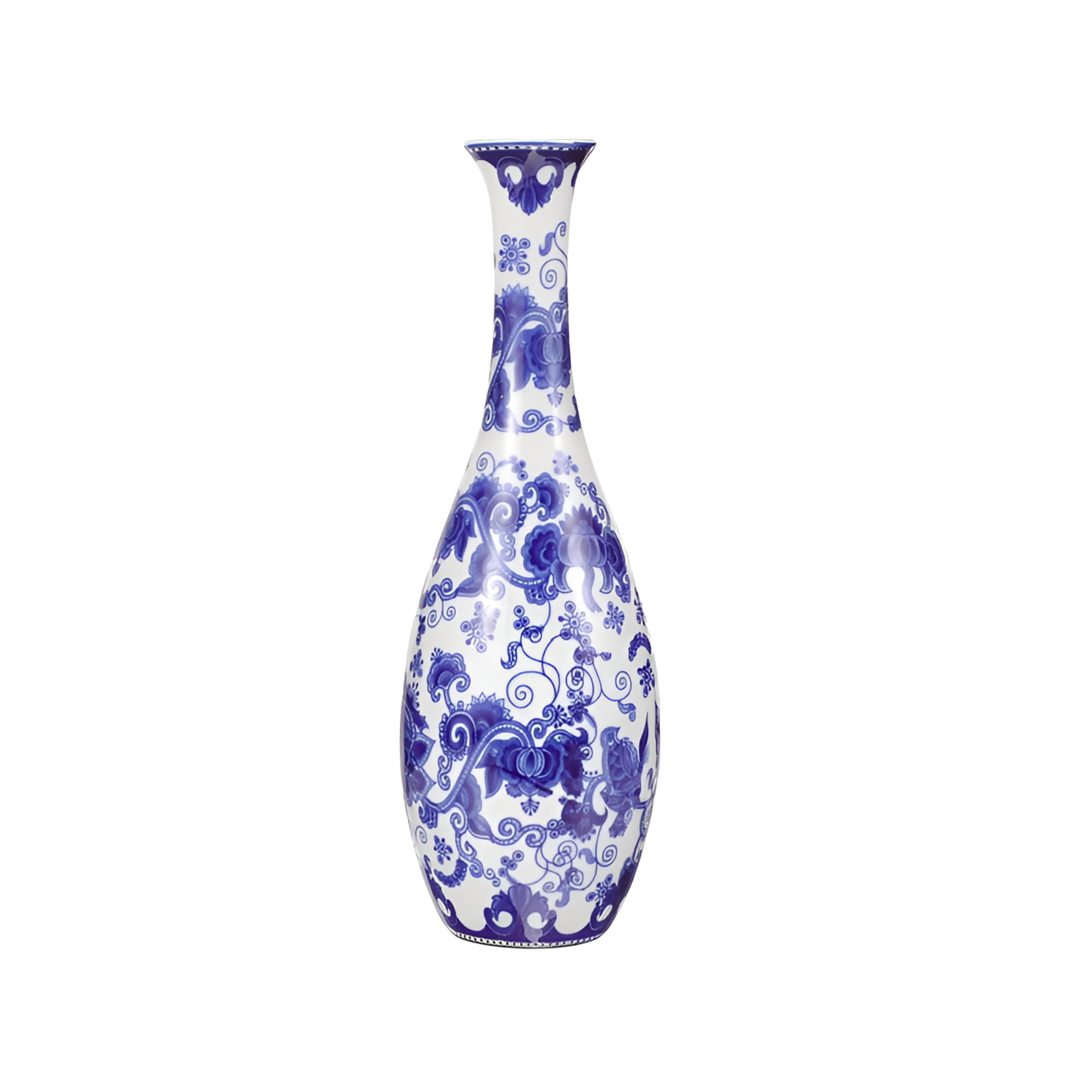 ACDANC Blue and White Porcelain Vase Ceramic for Home Floral ...