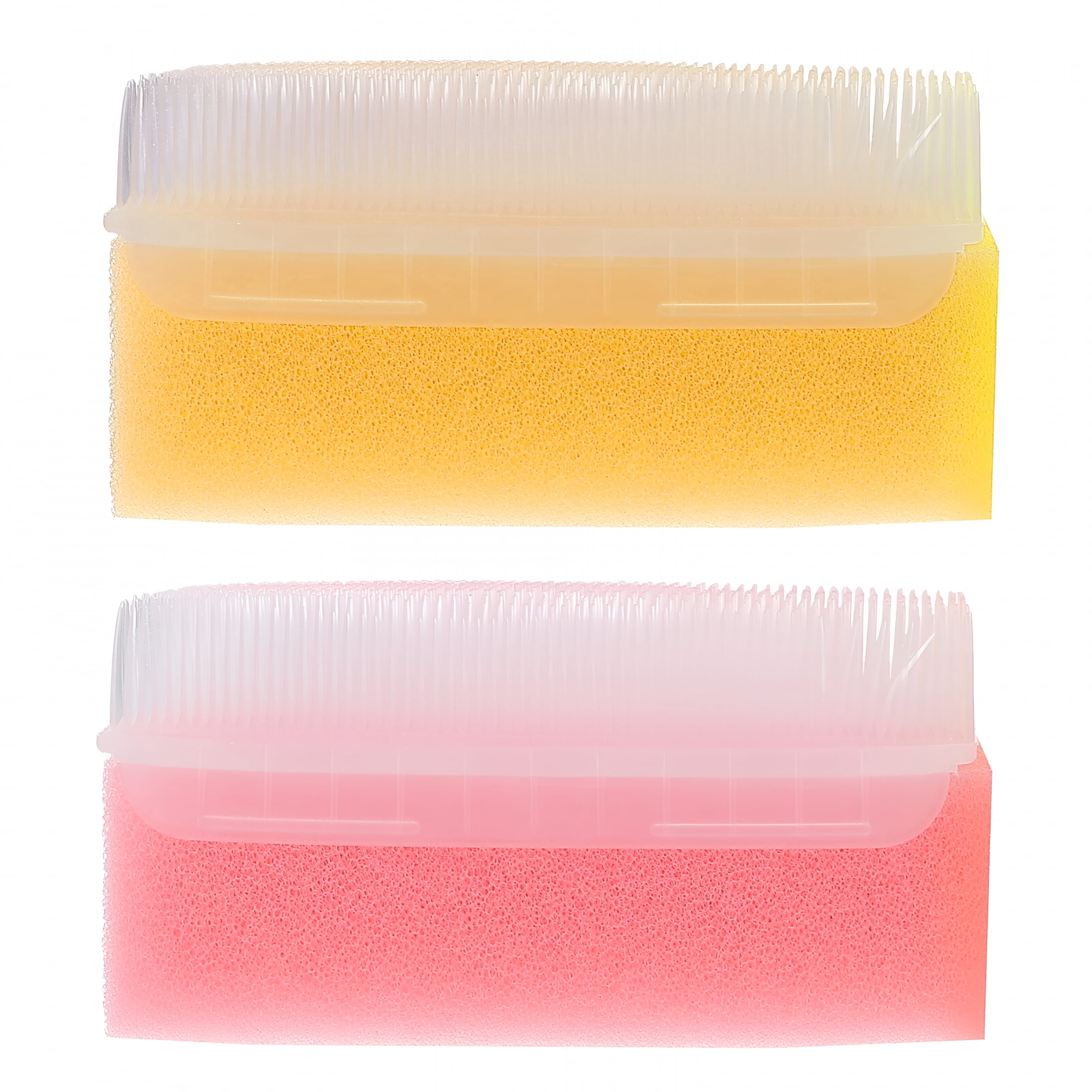 ACDANC Brush Baby Bath Scrubber Cradle Cap Sponge Hair Shower Scrub ...