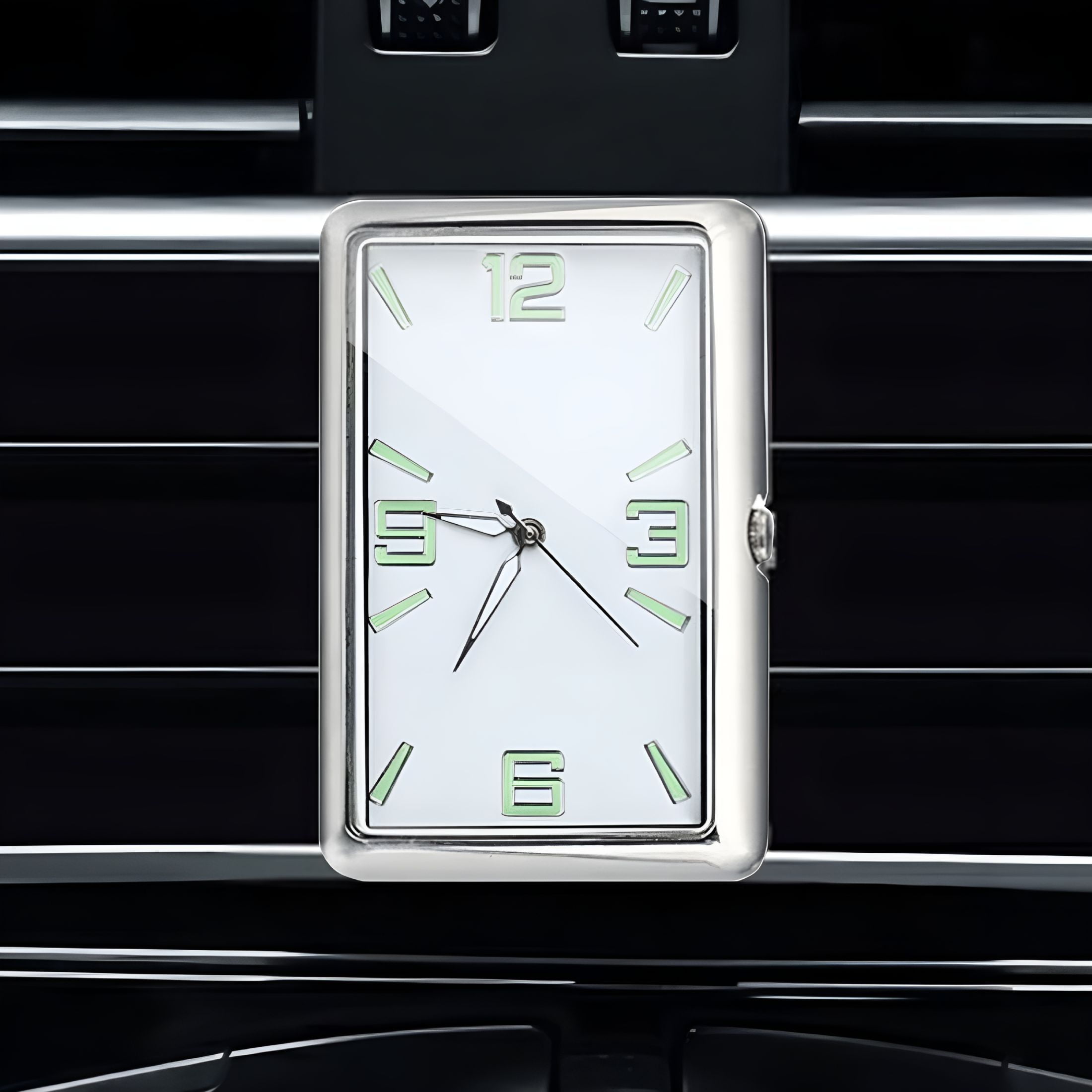 ACDANC Car Digital Clock Luminous LED Display 12V Outlet Mounted Quartz ...